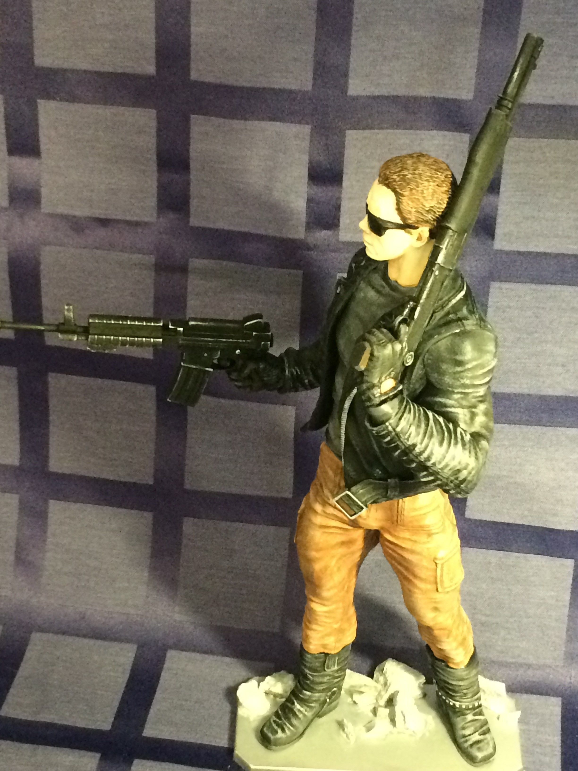 Terminator T-800 FULL HEIGHT 4 head options for 3D printing STL 3D ...