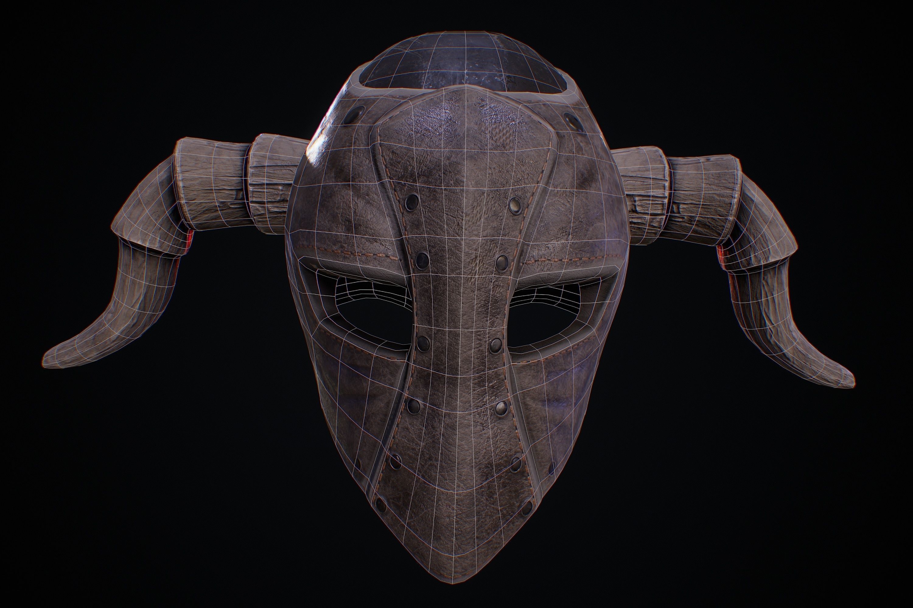 3D model Horn Helmet VR / AR / low-poly | CGTrader