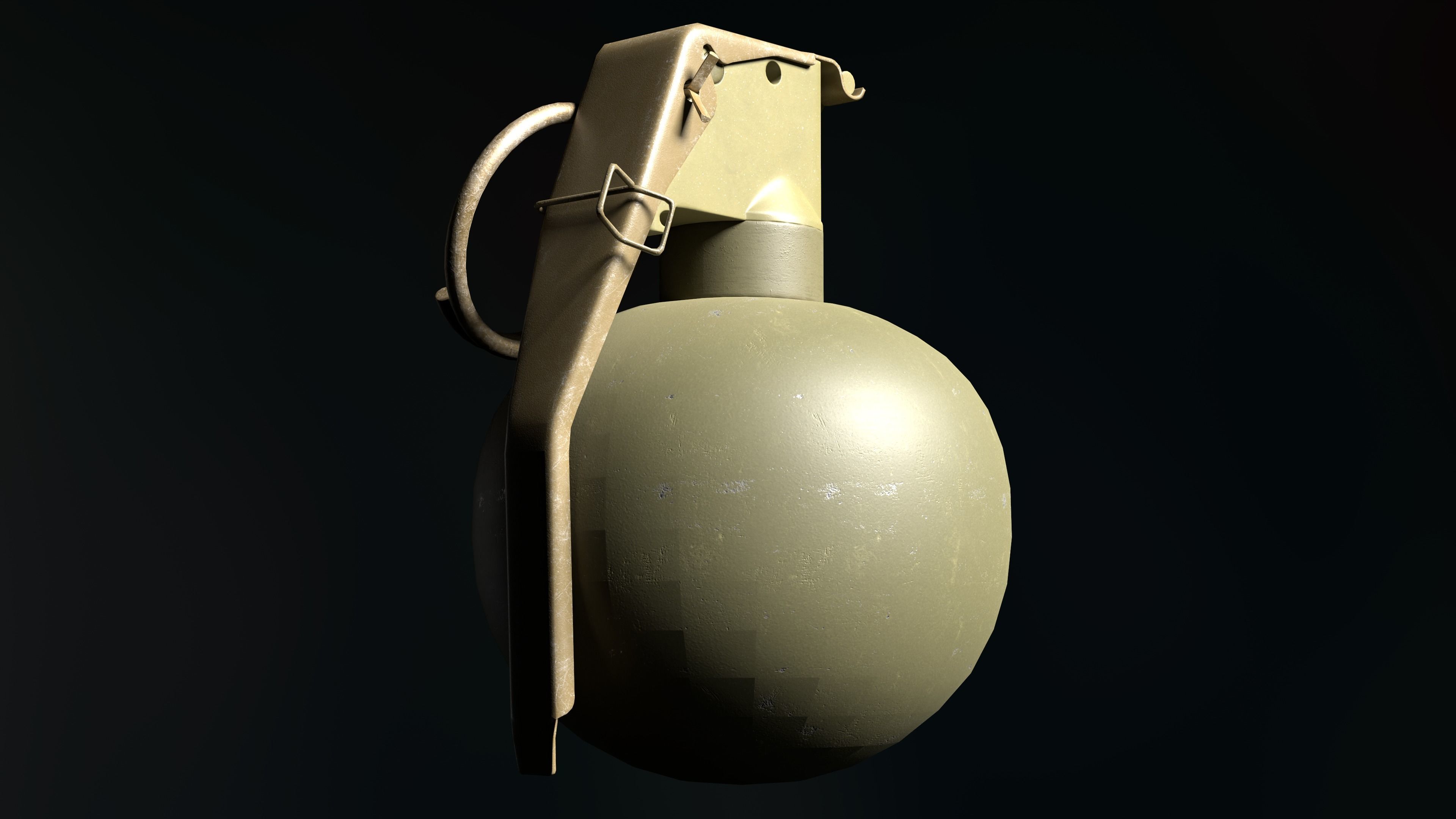 M67 Grenade free VR / AR / low-poly 3D model | CGTrader