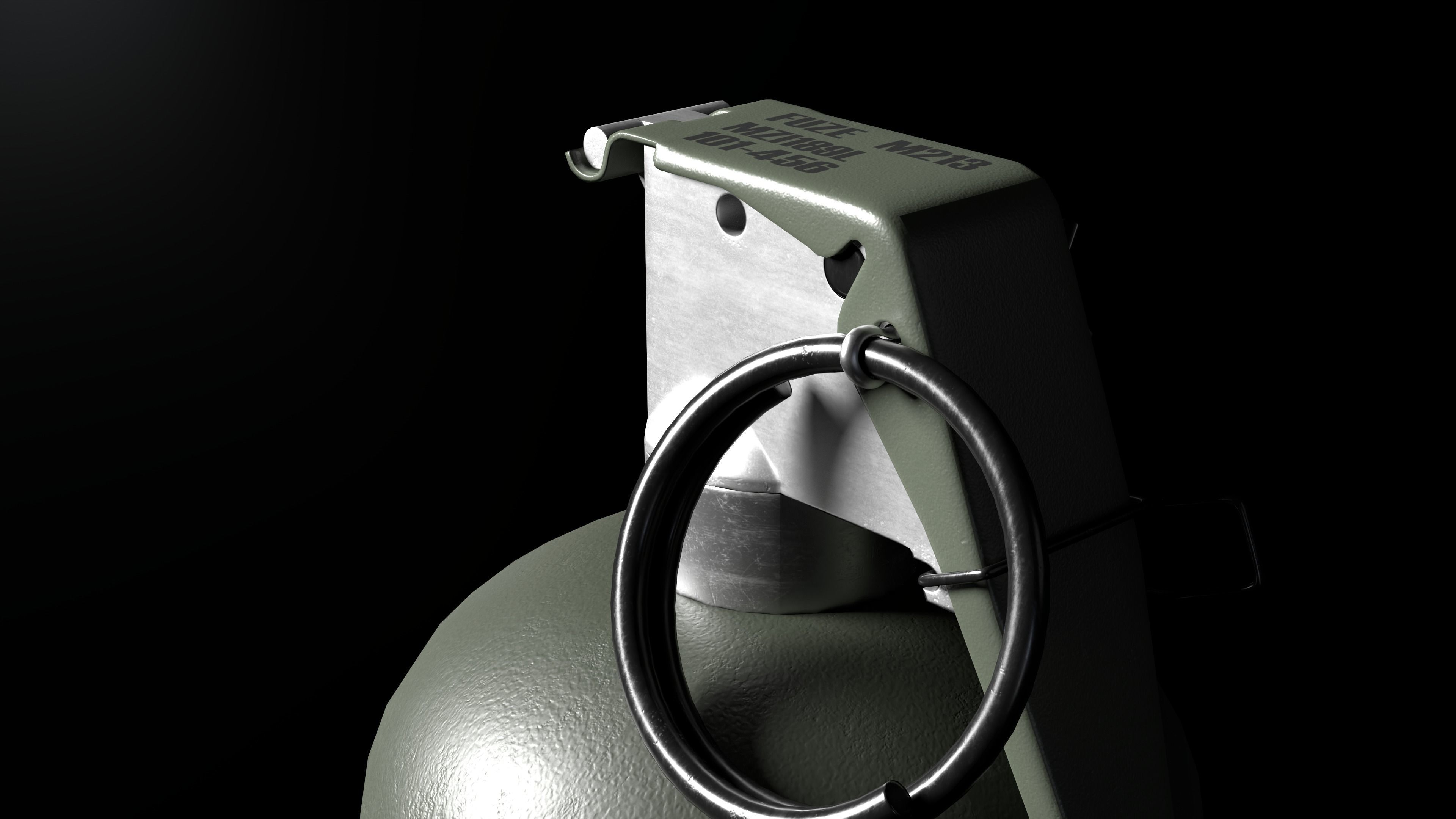 M67 Grenade free VR / AR / low-poly 3D model | CGTrader