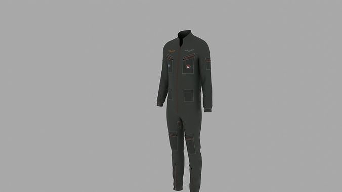 3D model Pilot Uniform VR / AR / low-poly | CGTrader