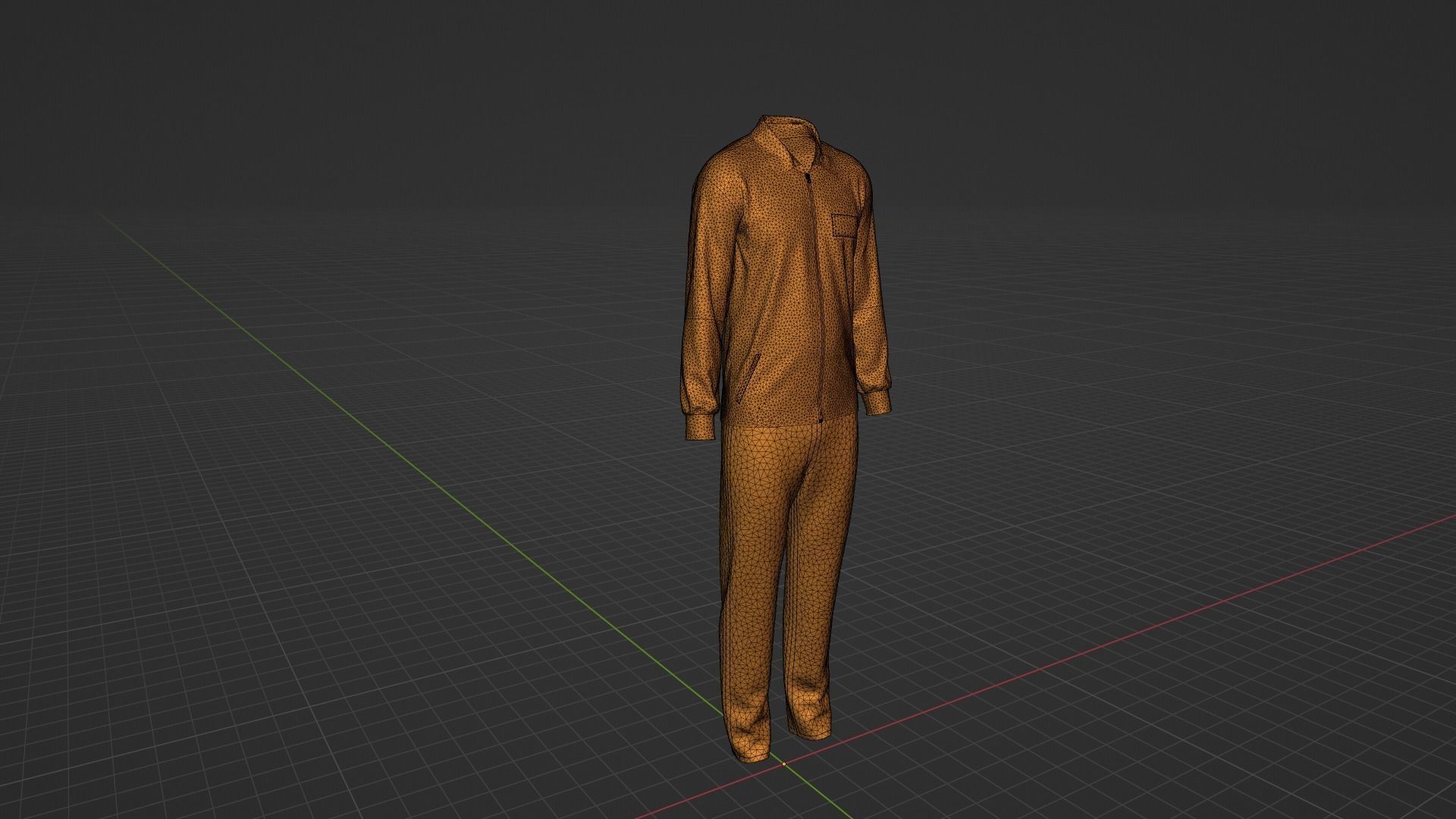 3D model Prison Uniform VR / AR / low-poly | CGTrader
