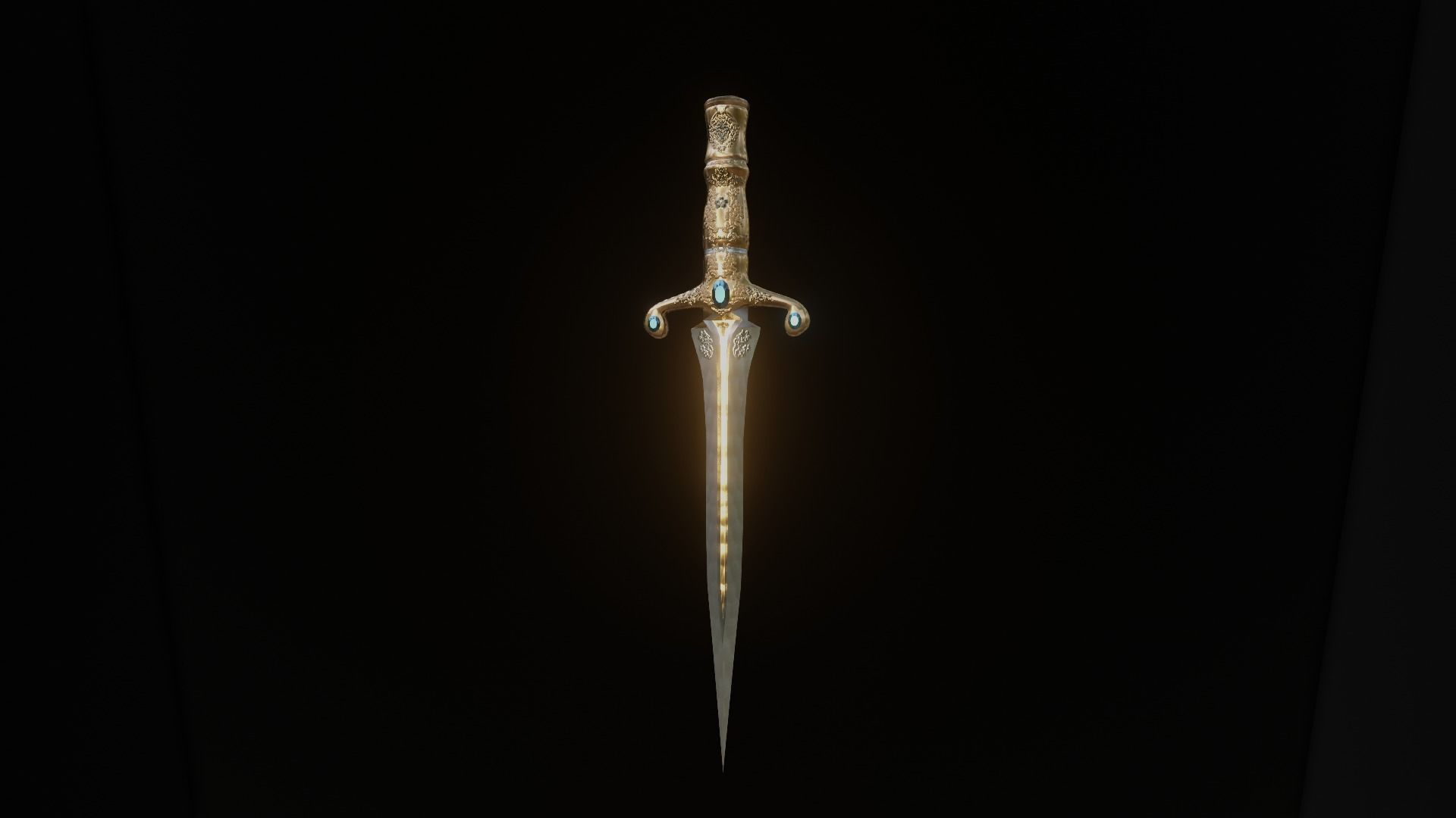 3D model Stylized Dagger VR / AR / low-poly | CGTrader