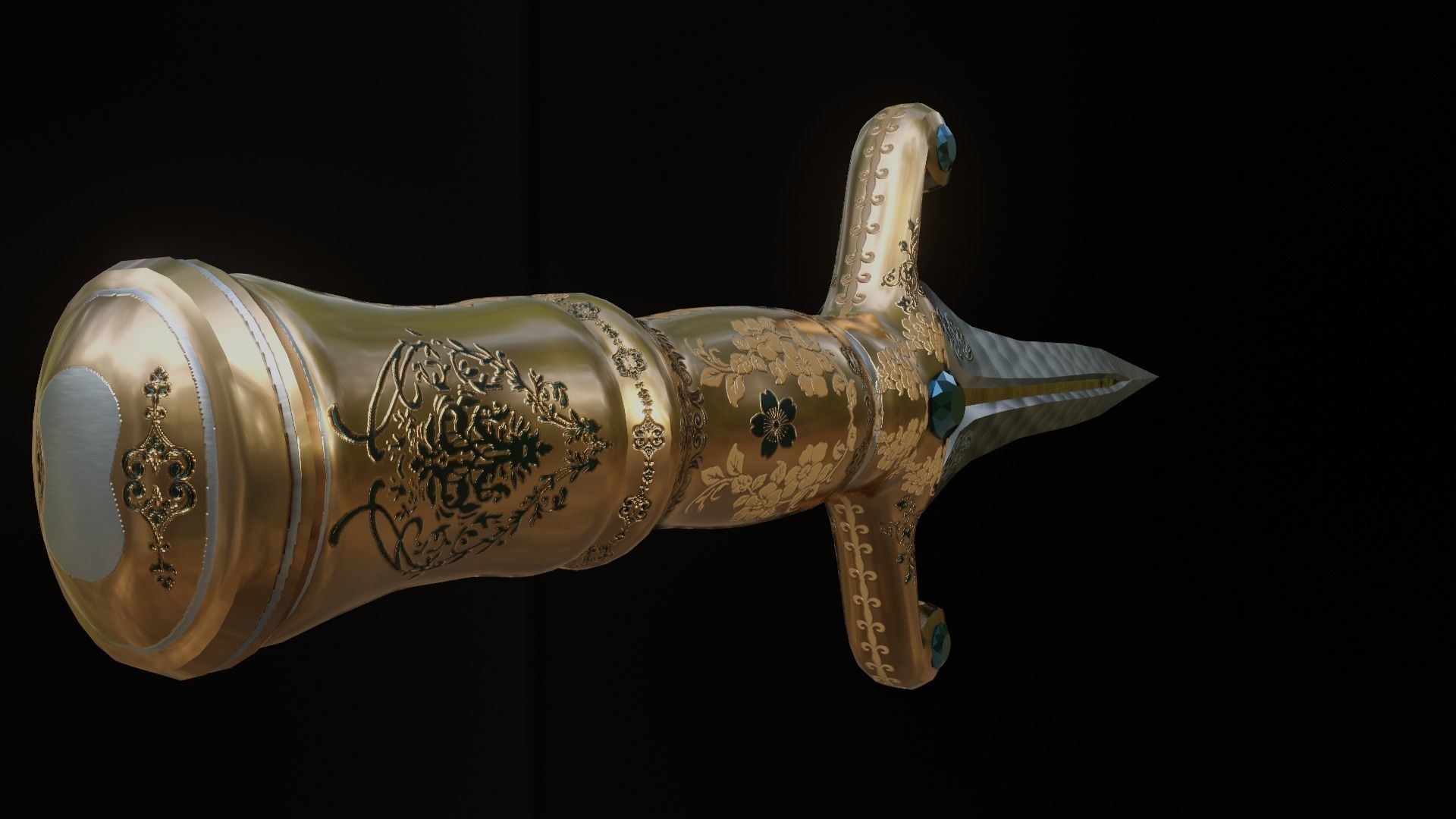 3D model Stylized Dagger VR / AR / low-poly | CGTrader