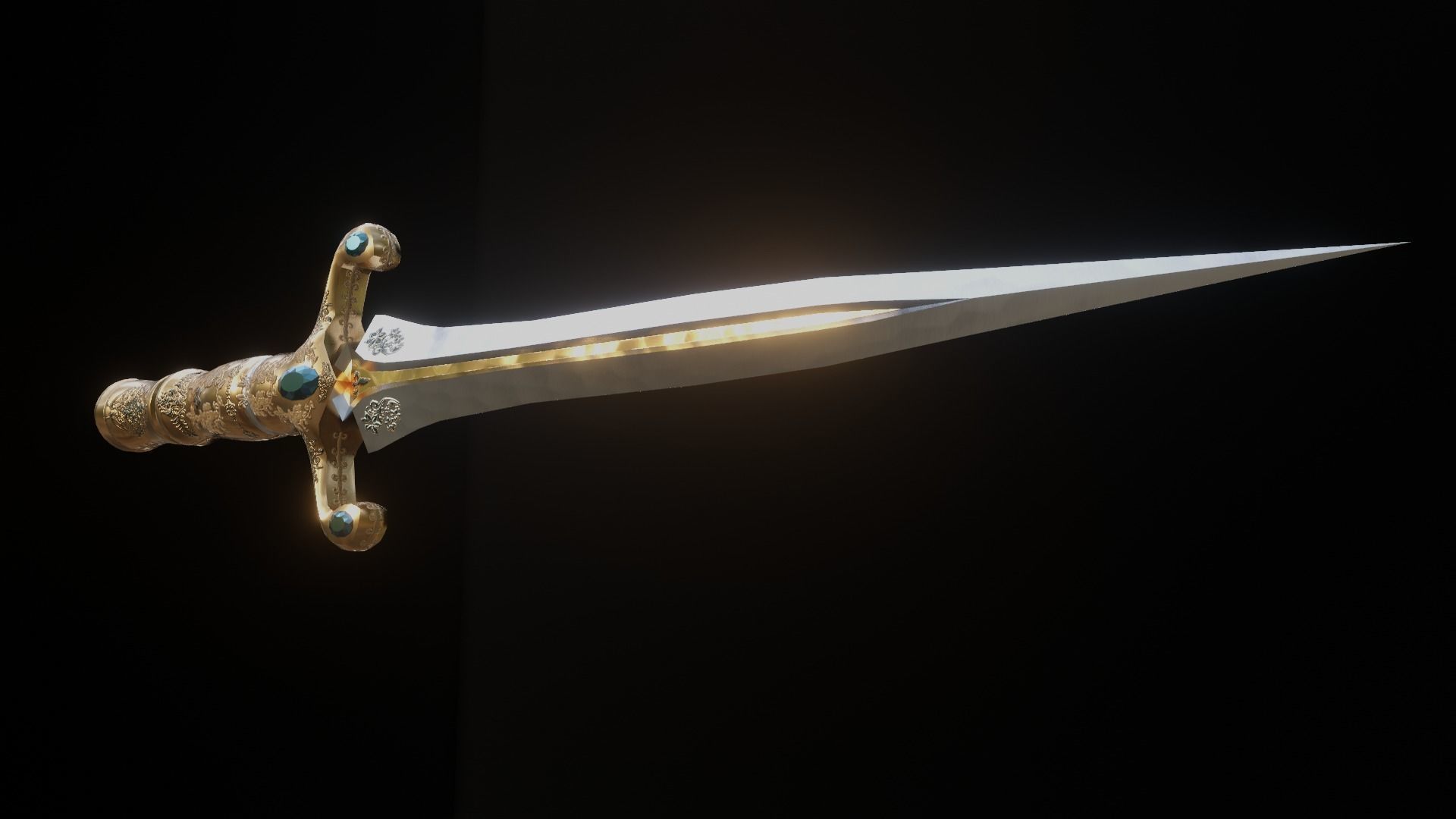 3D model Stylized Dagger VR / AR / low-poly | CGTrader