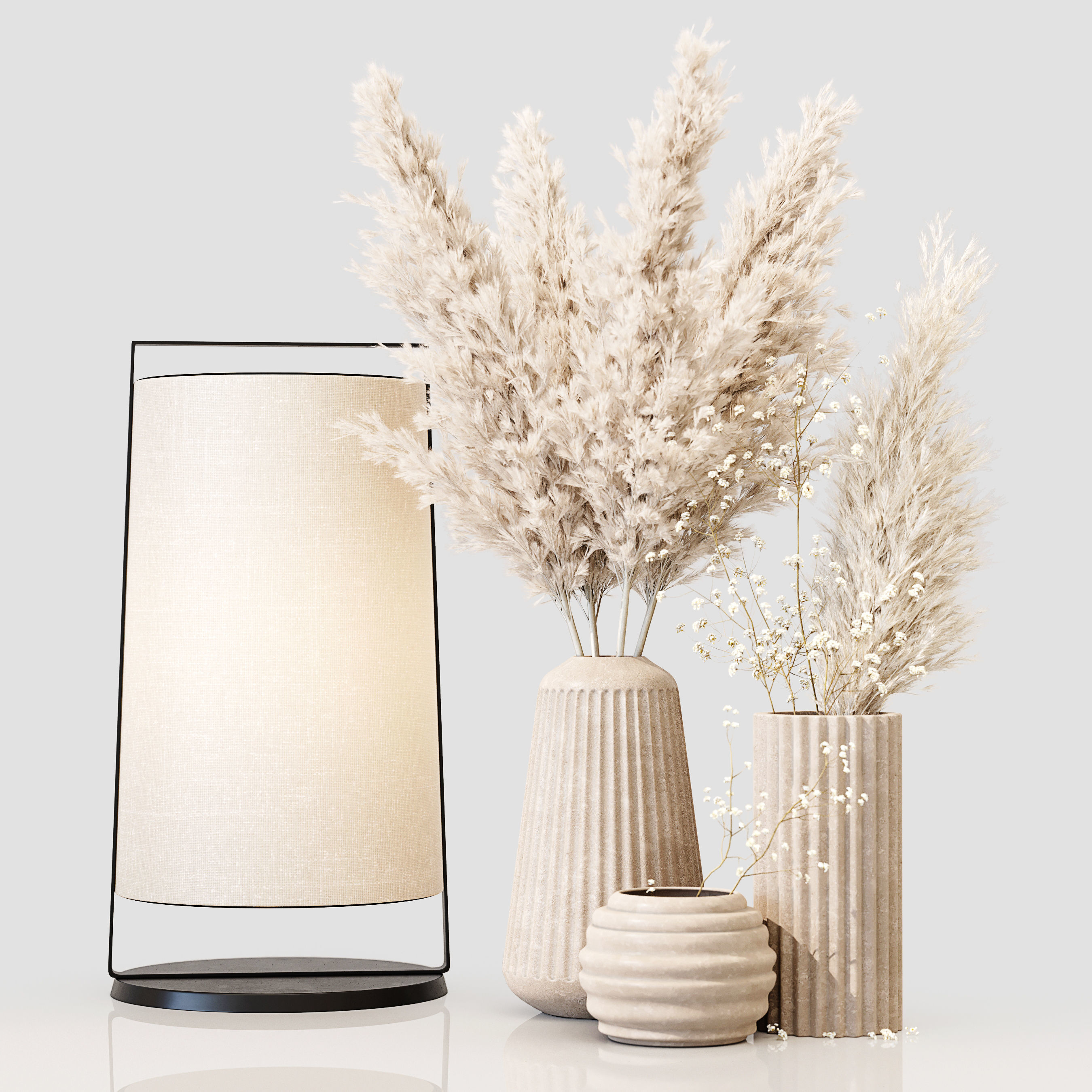 Decorative Set 096 3D model | CGTrader