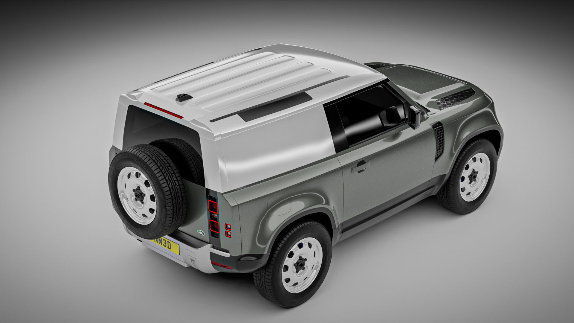 Land Rover Defender 90 Hardtop 2021 3D model | CGTrader