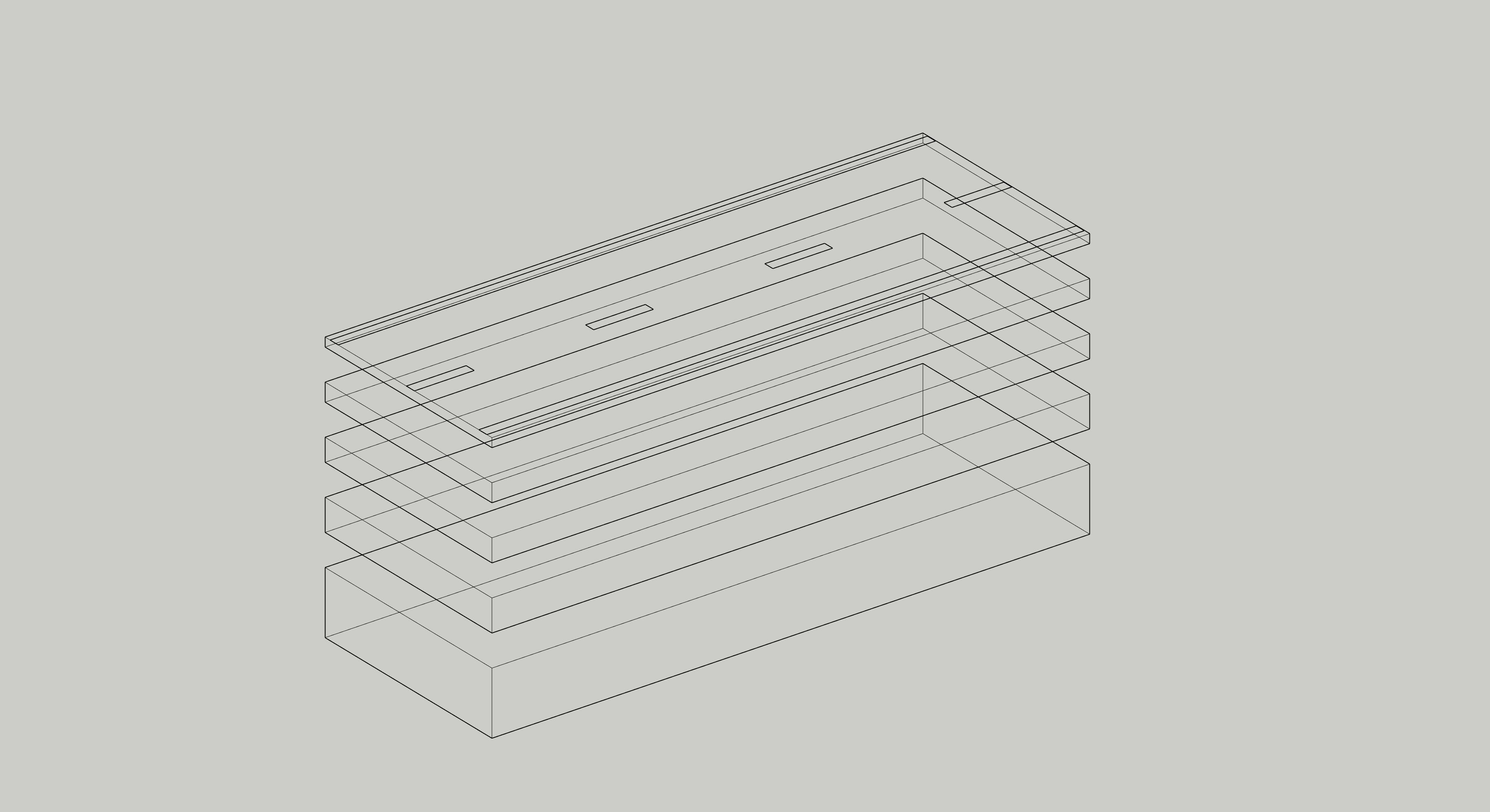 Low Poly Road structure layers diagram 3D model 3D printable | CGTrader