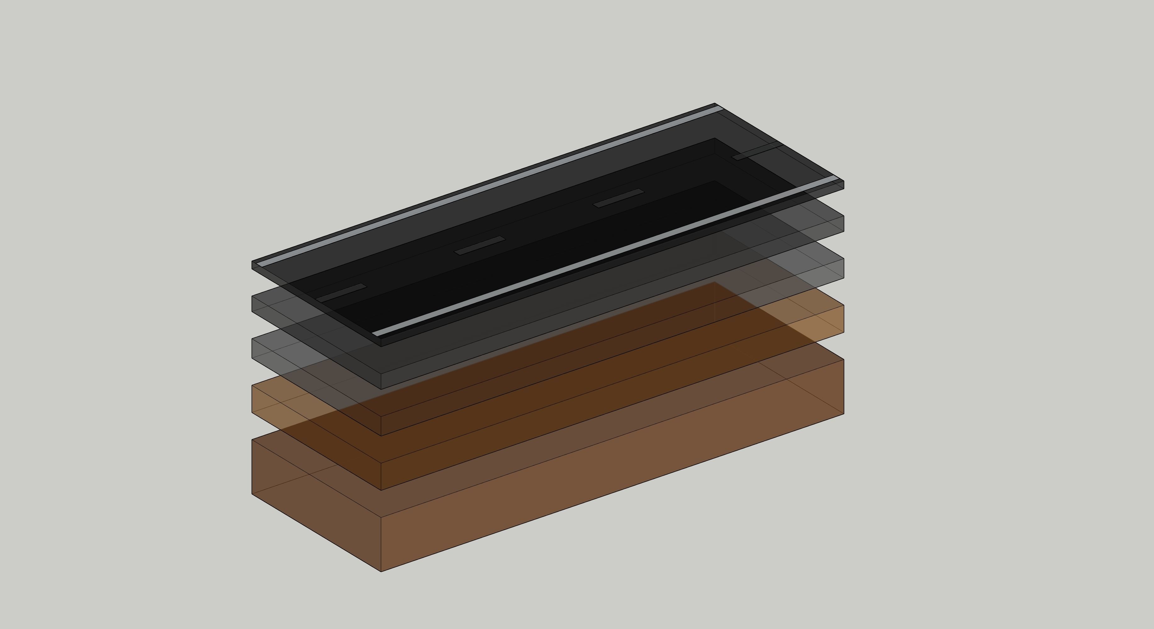 Low Poly Road structure layers diagram 3D model 3D printable | CGTrader