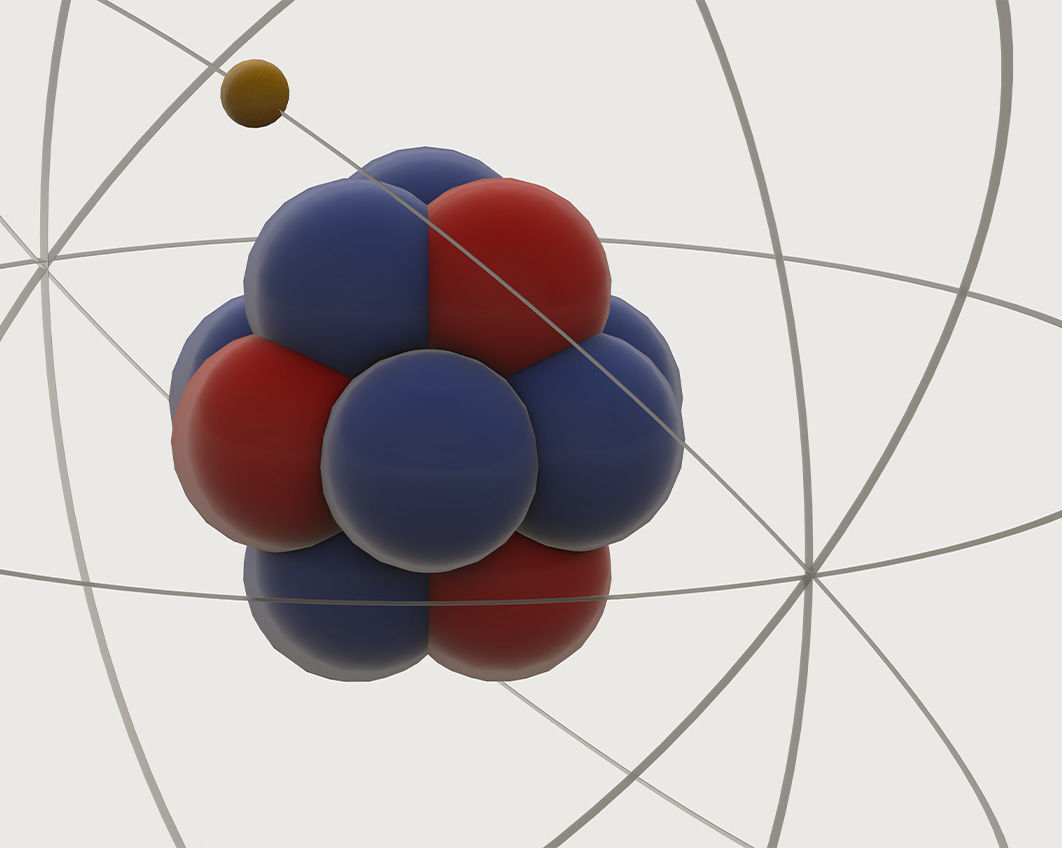 Rutherfords Atomic Model 3D model 3D printable | CGTrader
