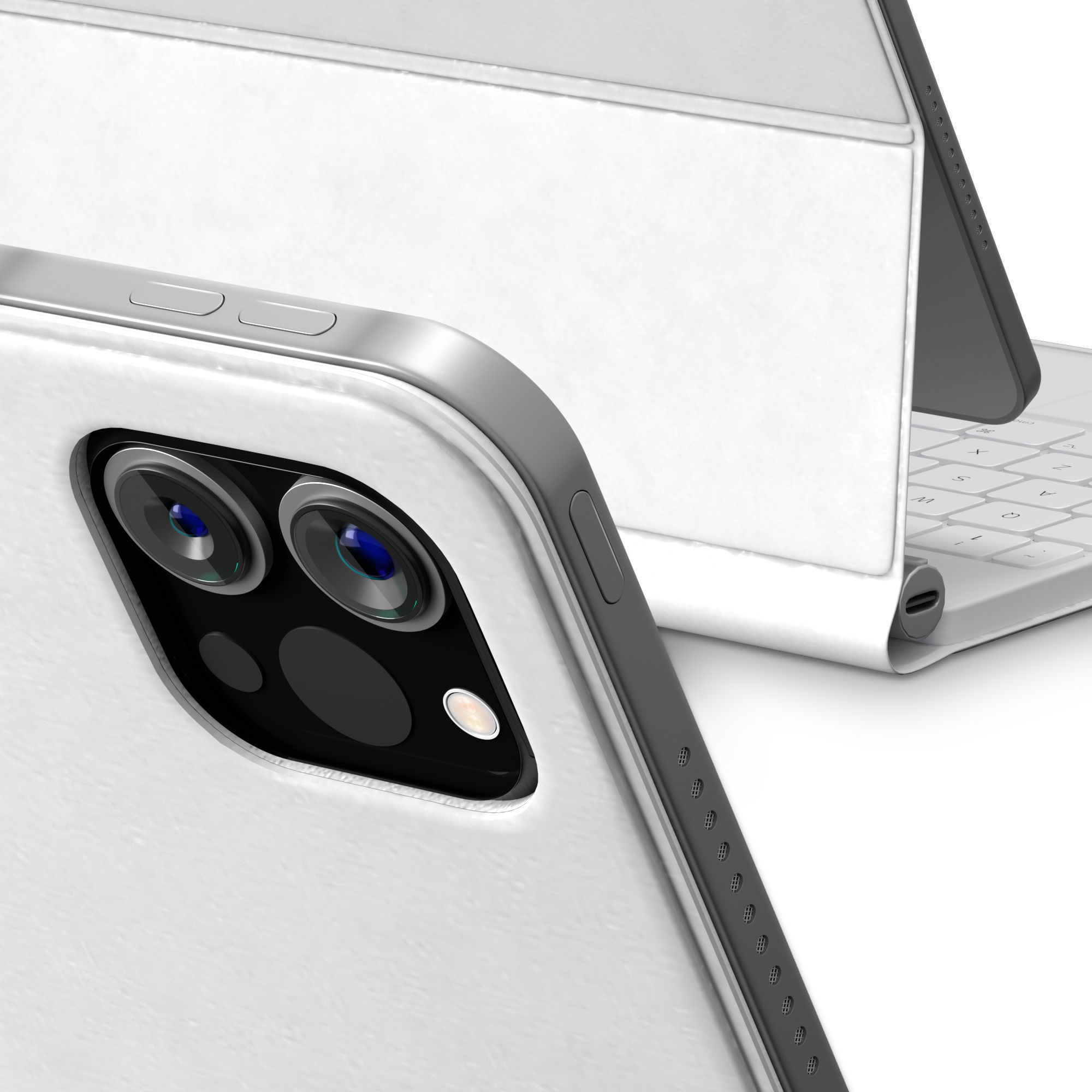 Apple iPad Pro Set 3D model | CGTrader