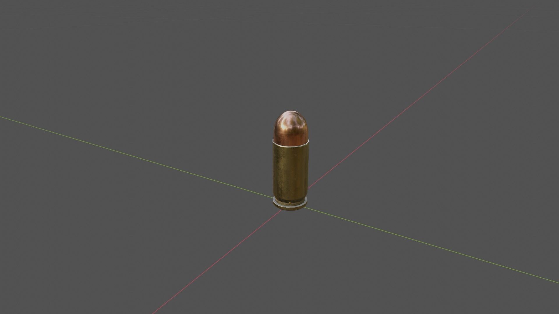 45 ACP Ammo Bullet and Shell 3D model | CGTrader