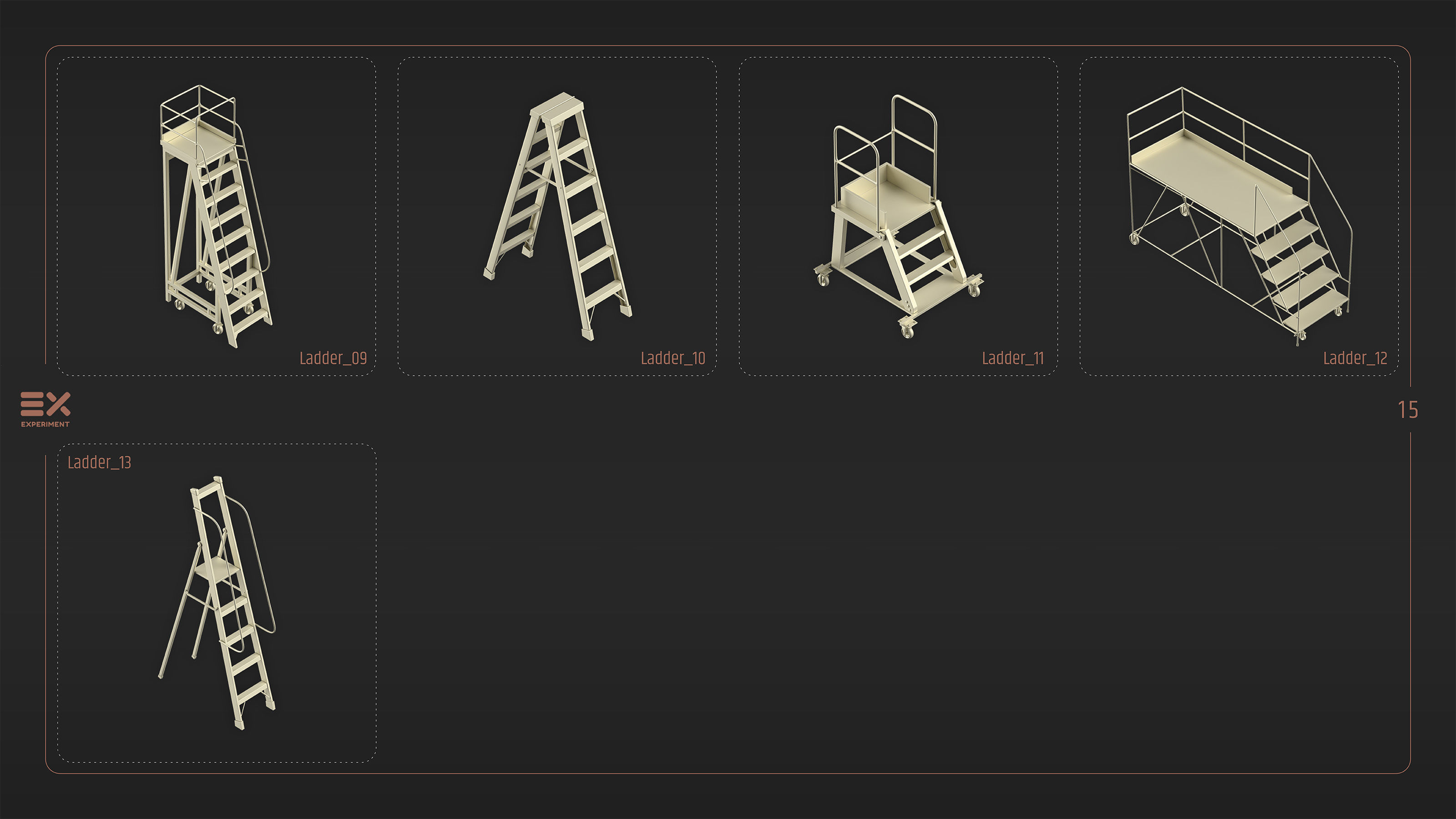 3D model 101 Warehouse Props VR / AR / low-poly | CGTrader