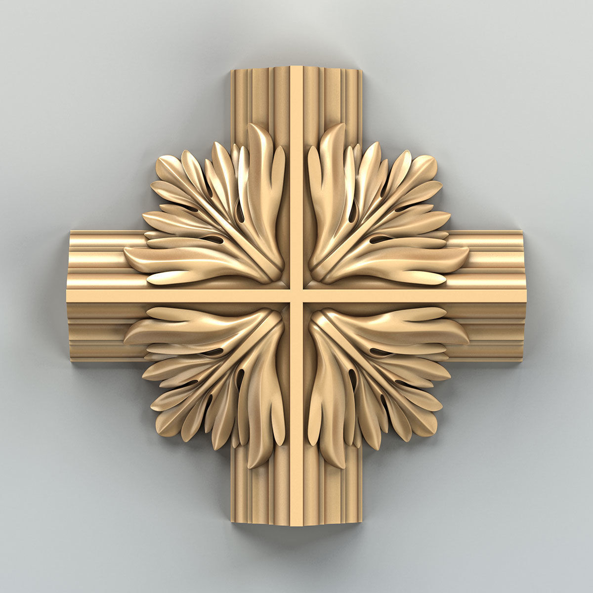 Molding 059 Cross 3D model | CGTrader
