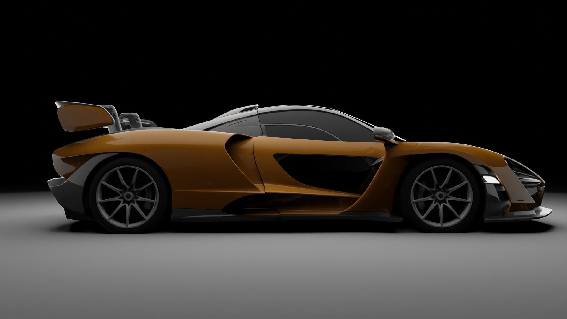 McLaren Senna HighPoly 3D model | CGTrader