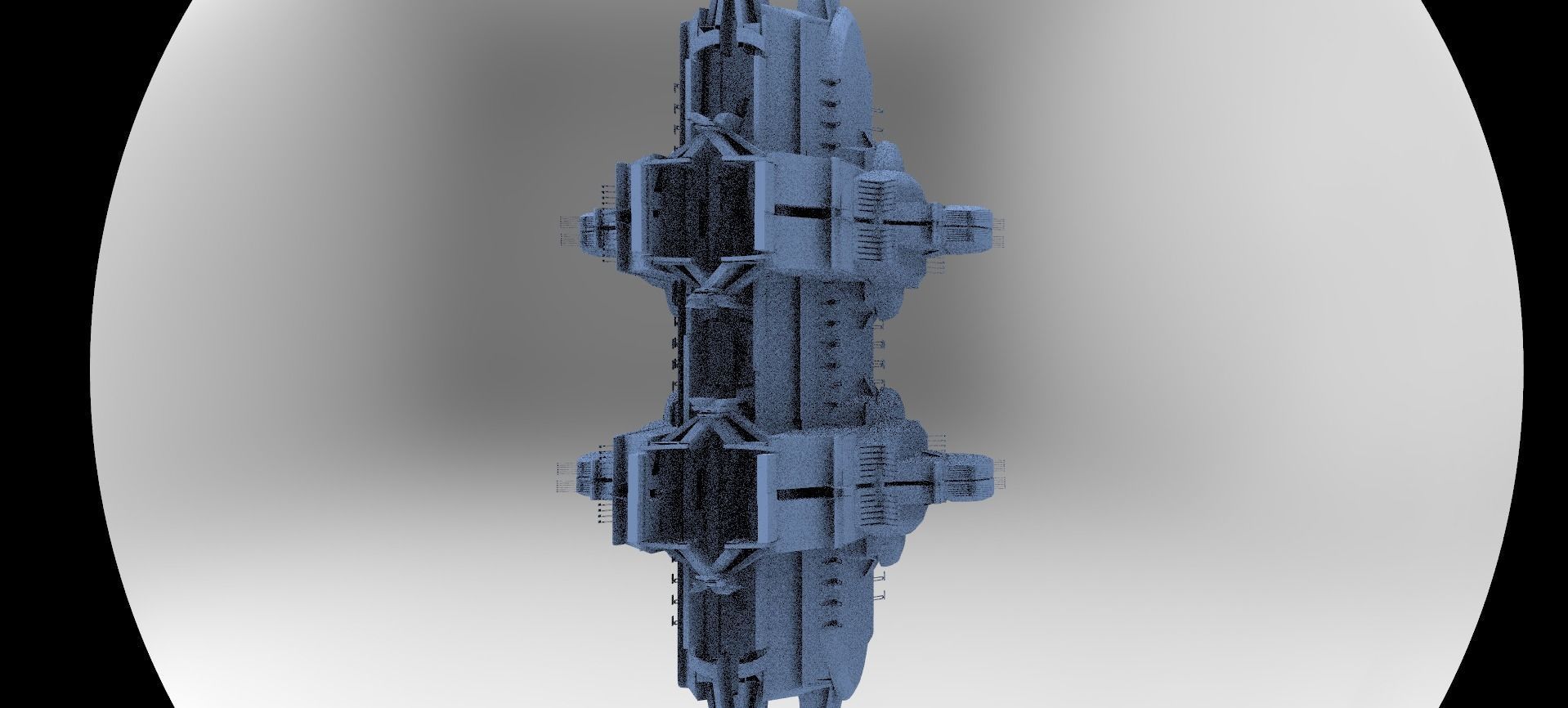 cyberpunk Asian Tower Block 3D model | CGTrader