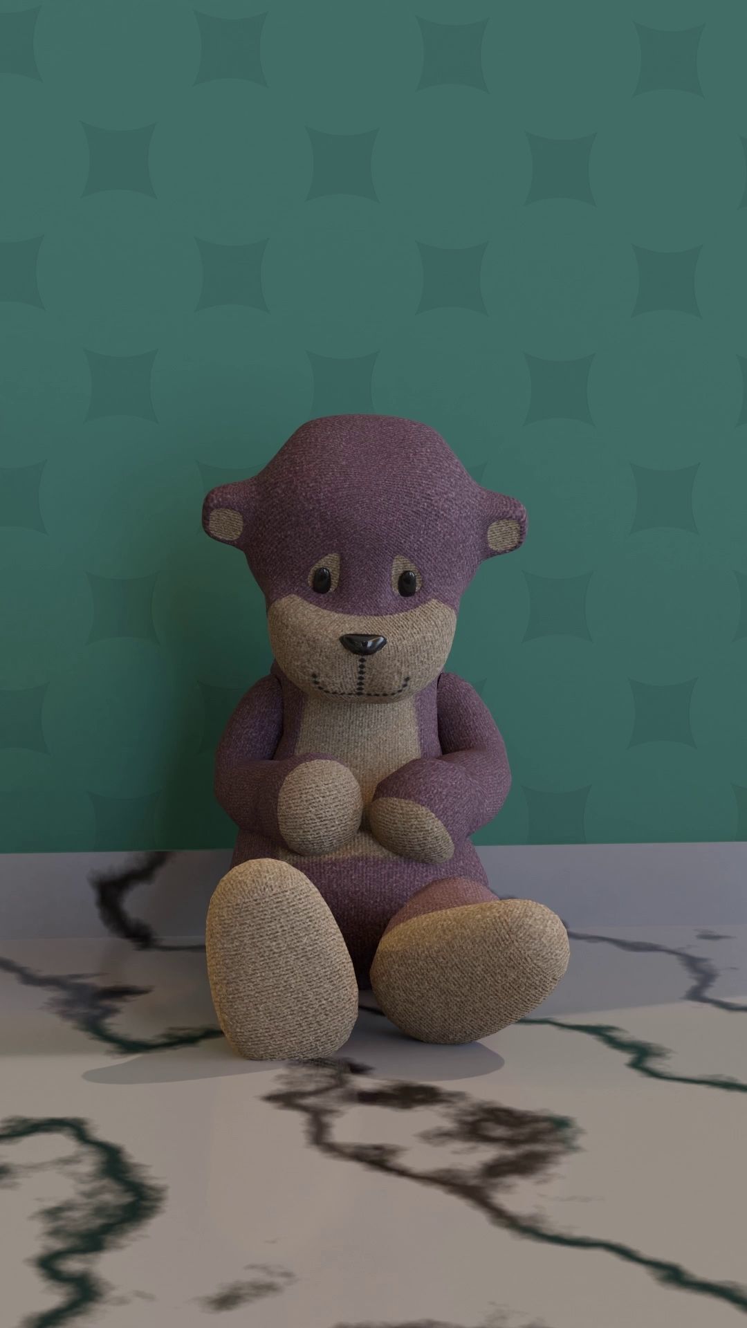 3D model Monkey doll VR / AR / low-poly | CGTrader