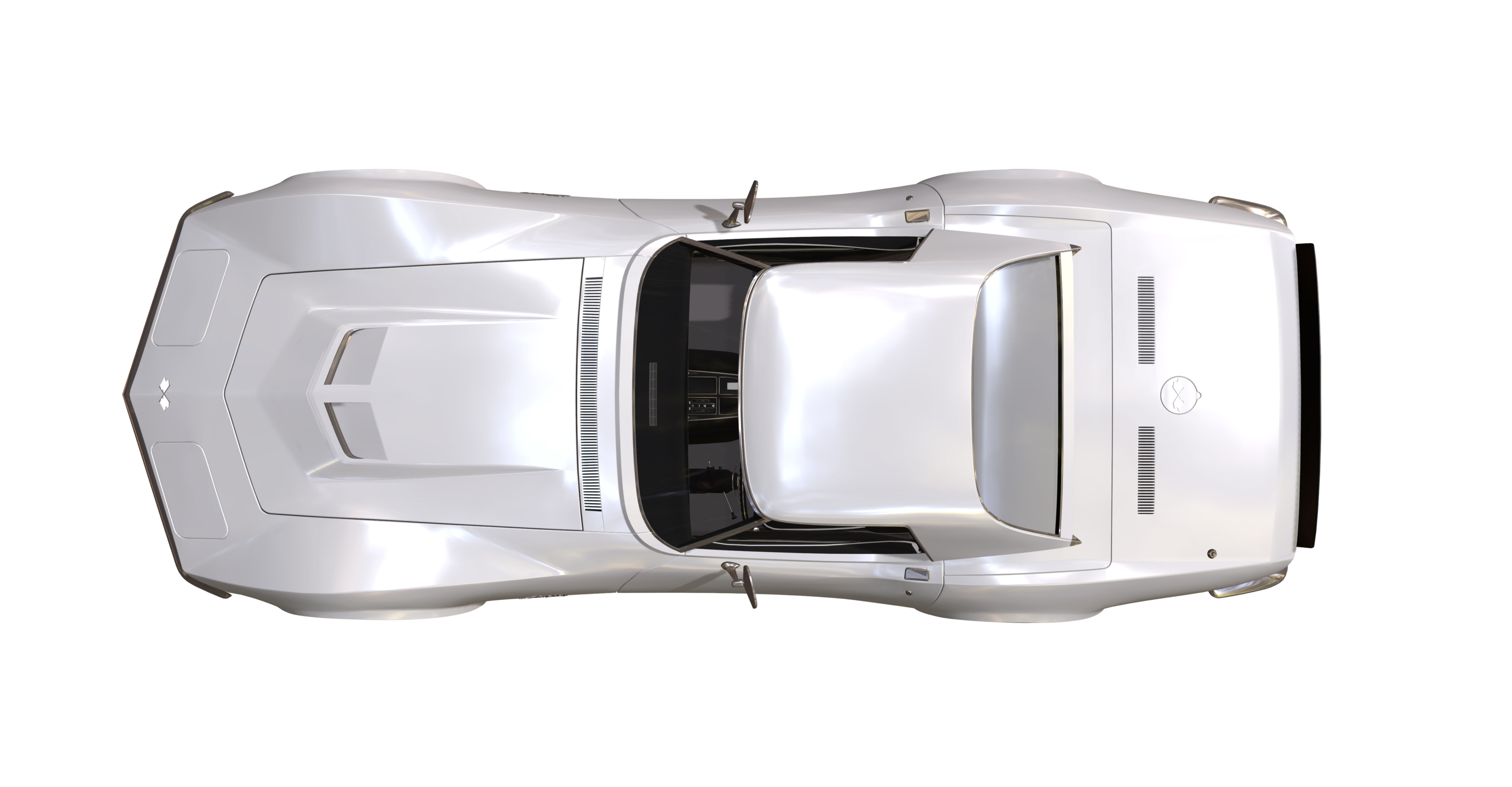 Chevrolet Corvette C3 Stingray - 1968-1982 3D model | CGTrader