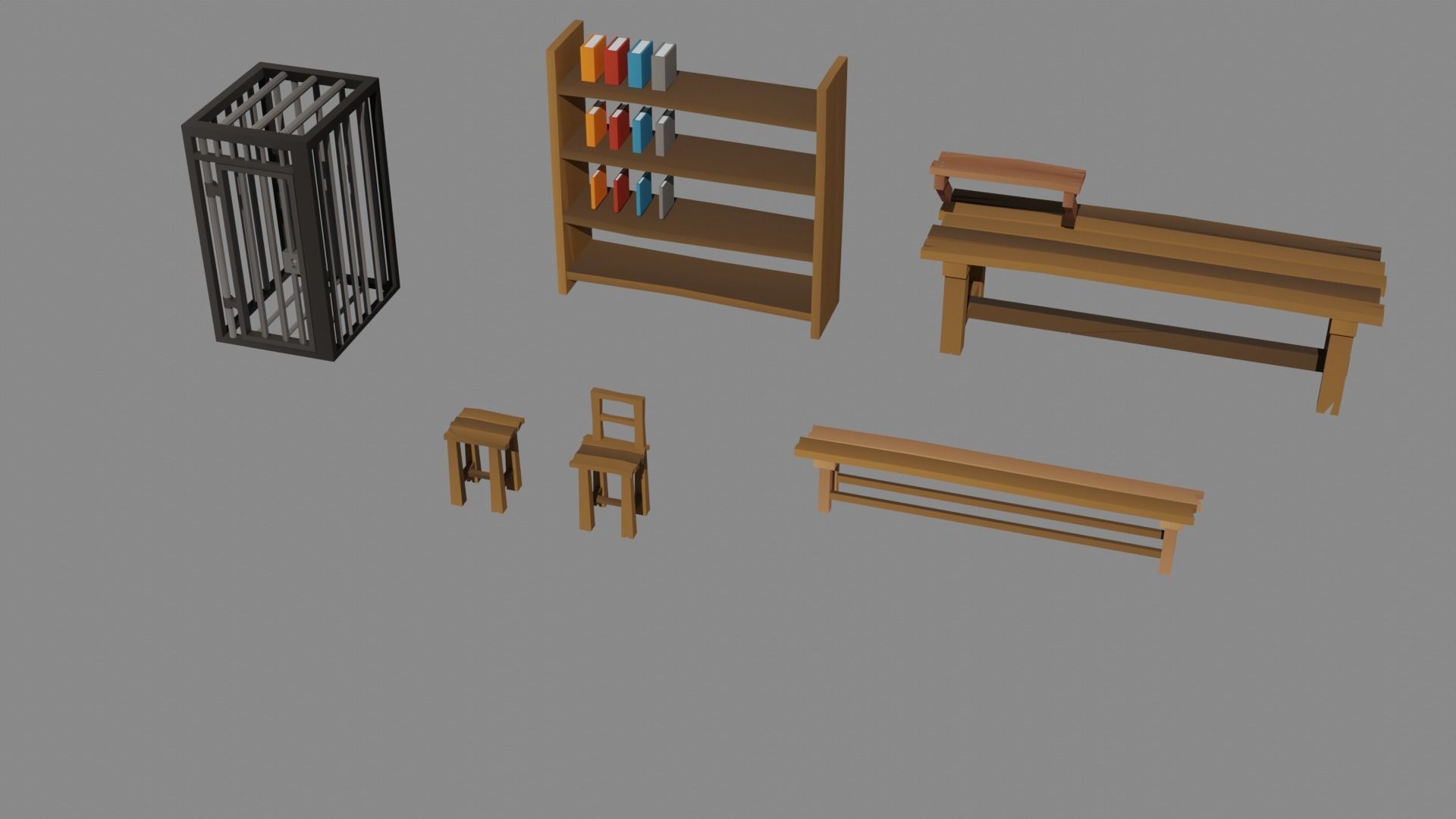 3D model Dungeon Modular Assets VR / AR / low-poly | CGTrader