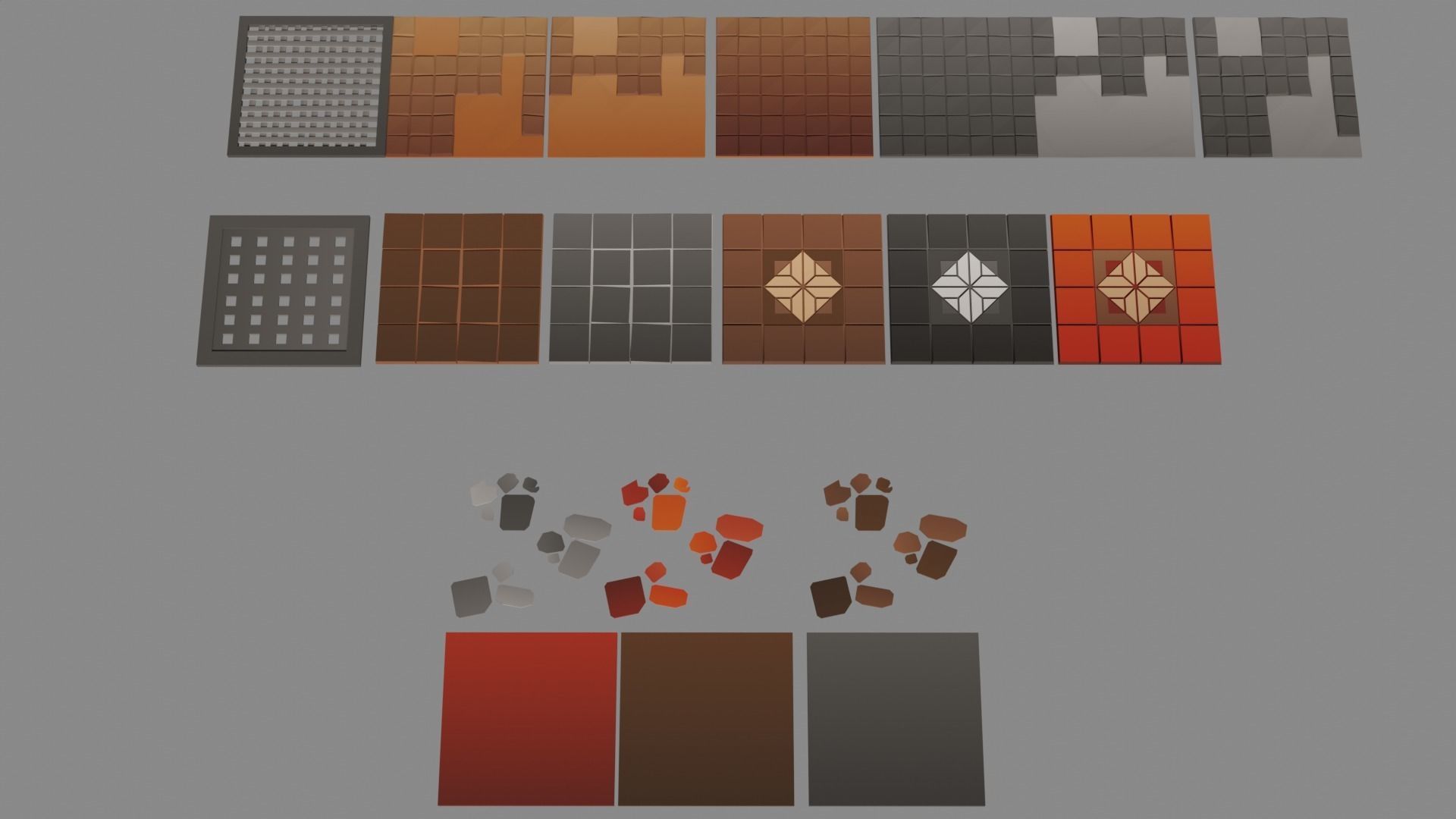 3D model Dungeon Modular Assets VR / AR / low-poly | CGTrader