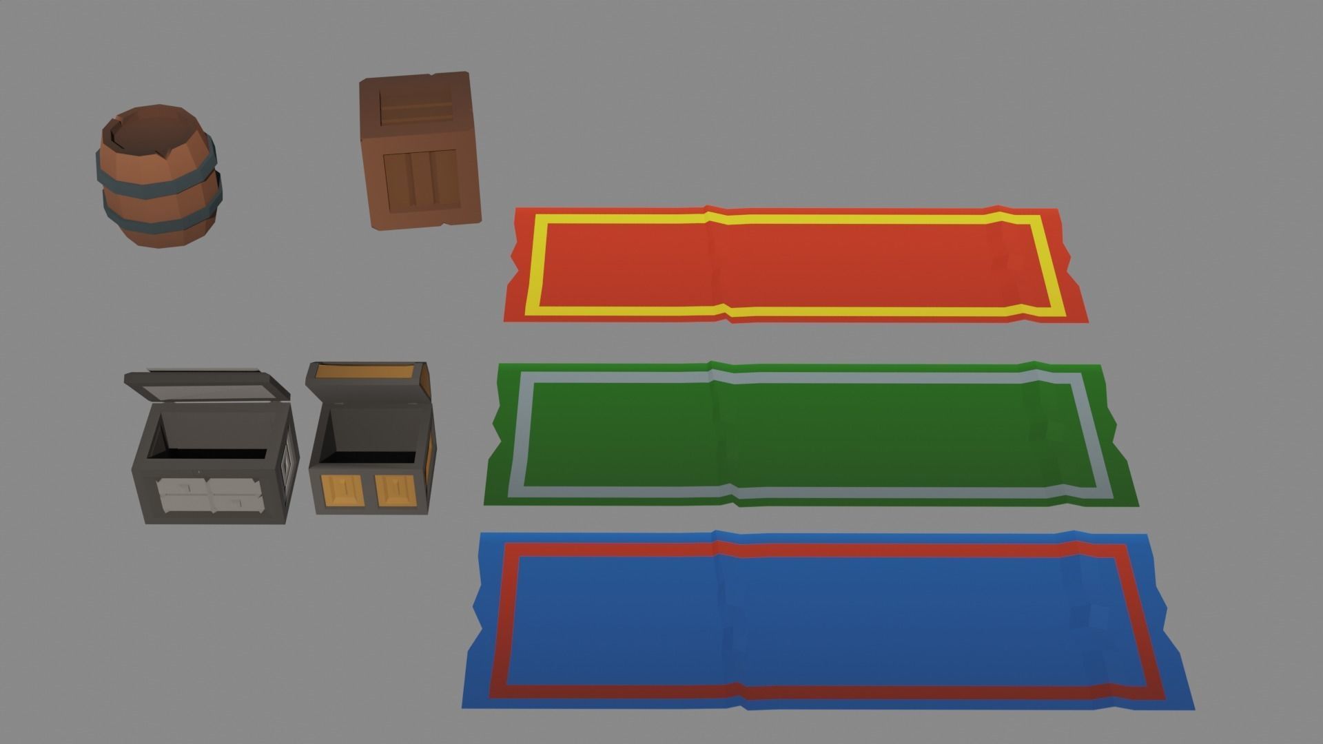 3D model Dungeon Modular Assets VR / AR / low-poly | CGTrader