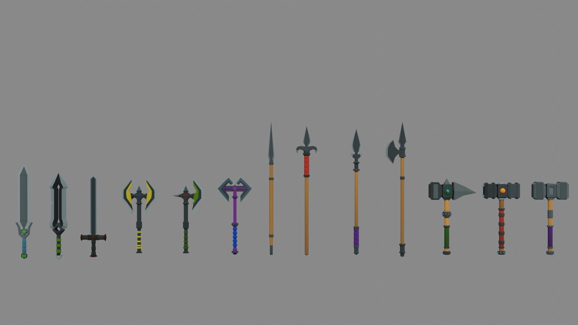 3D model Dungeon Modular Assets VR / AR / low-poly | CGTrader