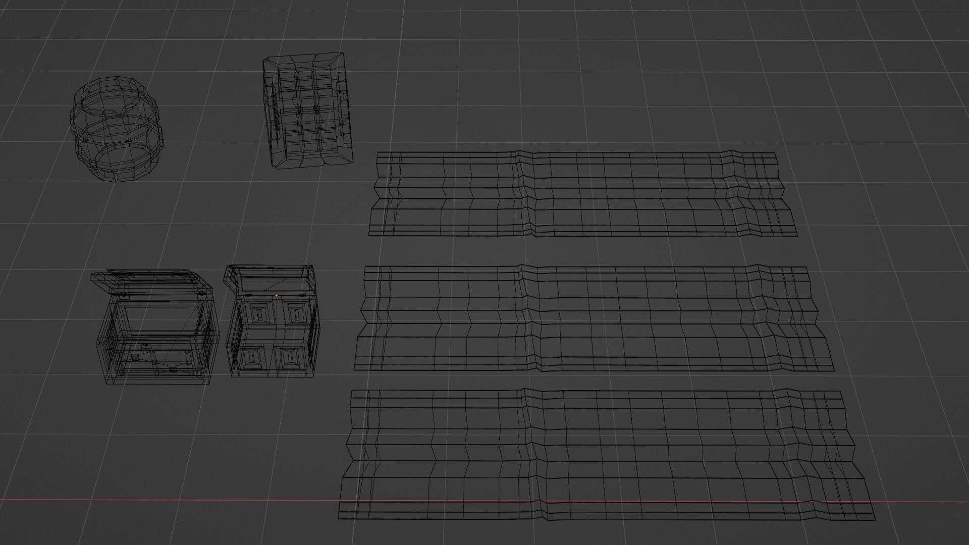 3D model Dungeon Modular Assets VR / AR / low-poly | CGTrader