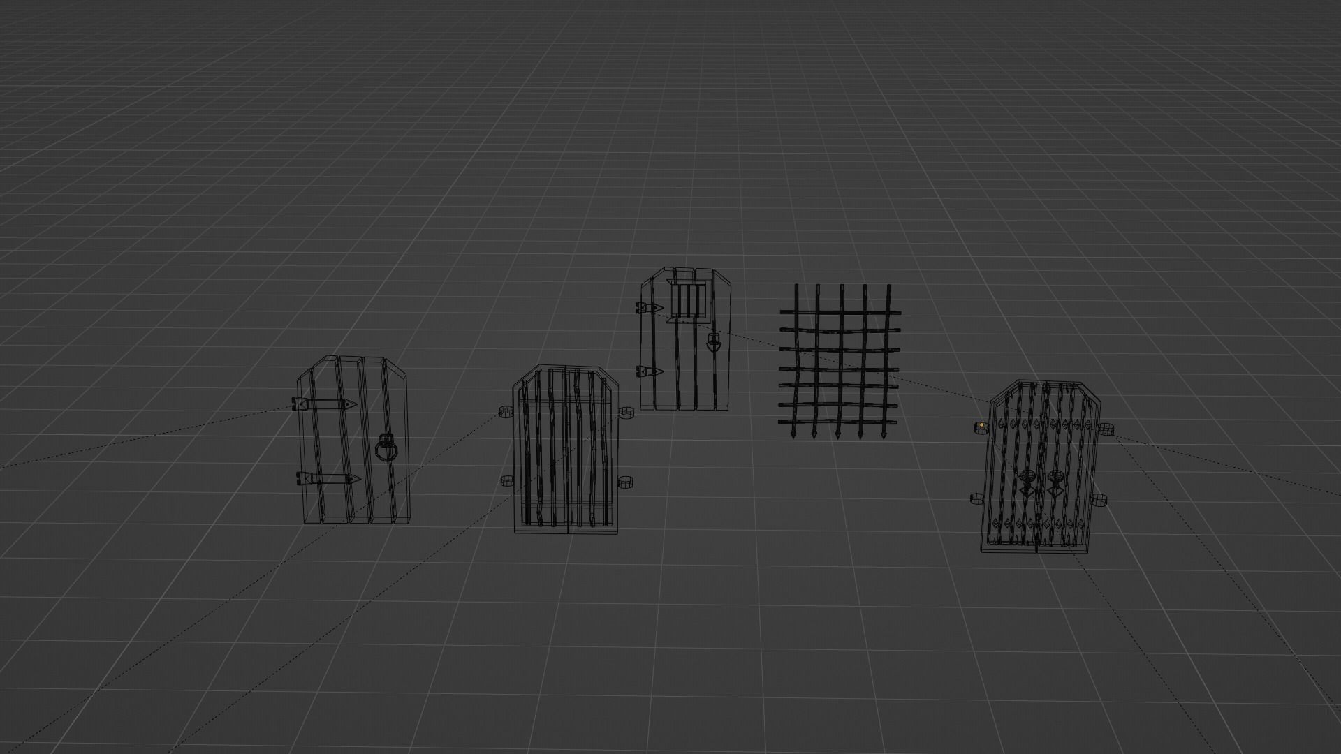 3D model Dungeon Modular Assets VR / AR / low-poly | CGTrader