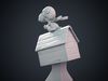 Snoopy - 3D print model cartoon character 3D model 3D printable | CGTrader
