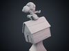 Snoopy - 3D print model cartoon character 3D model 3D printable | CGTrader