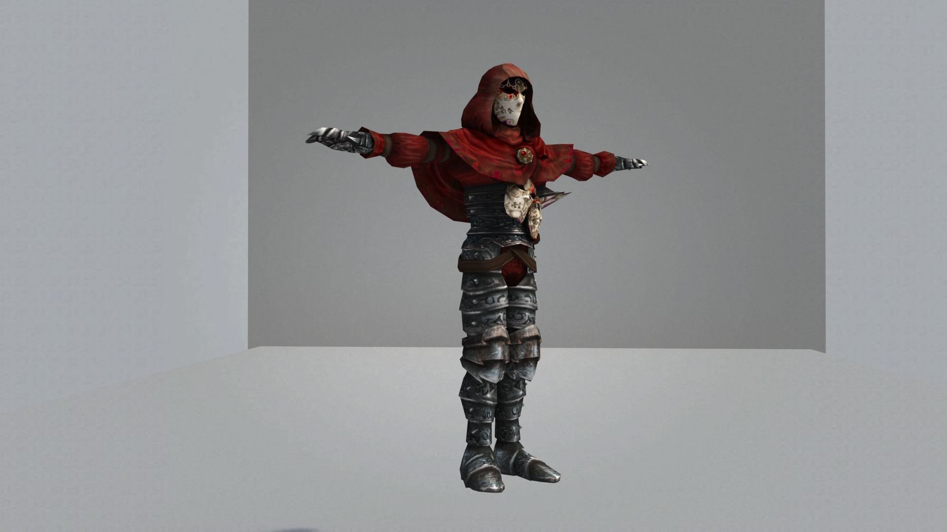 halloween costume 3D model rigged | CGTrader