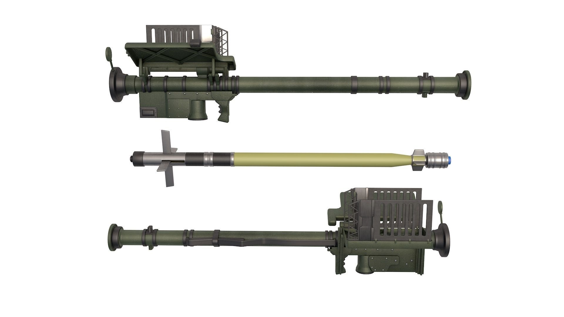 FIM 92 Stinger Set 3D model | CGTrader