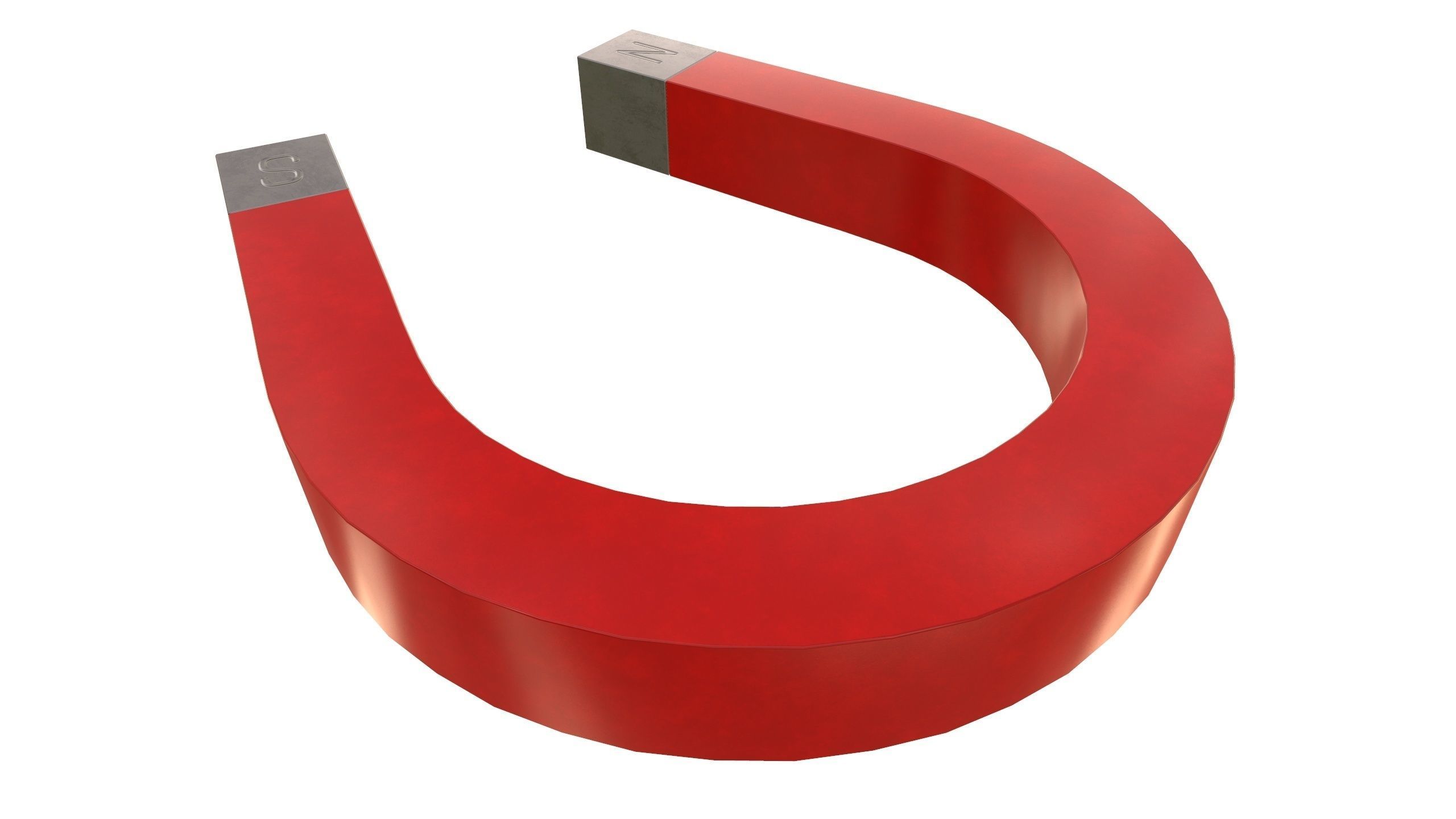 3D model Horseshoe Magnet 3D Model PBR AR VR VR / AR / low-poly | CGTrader