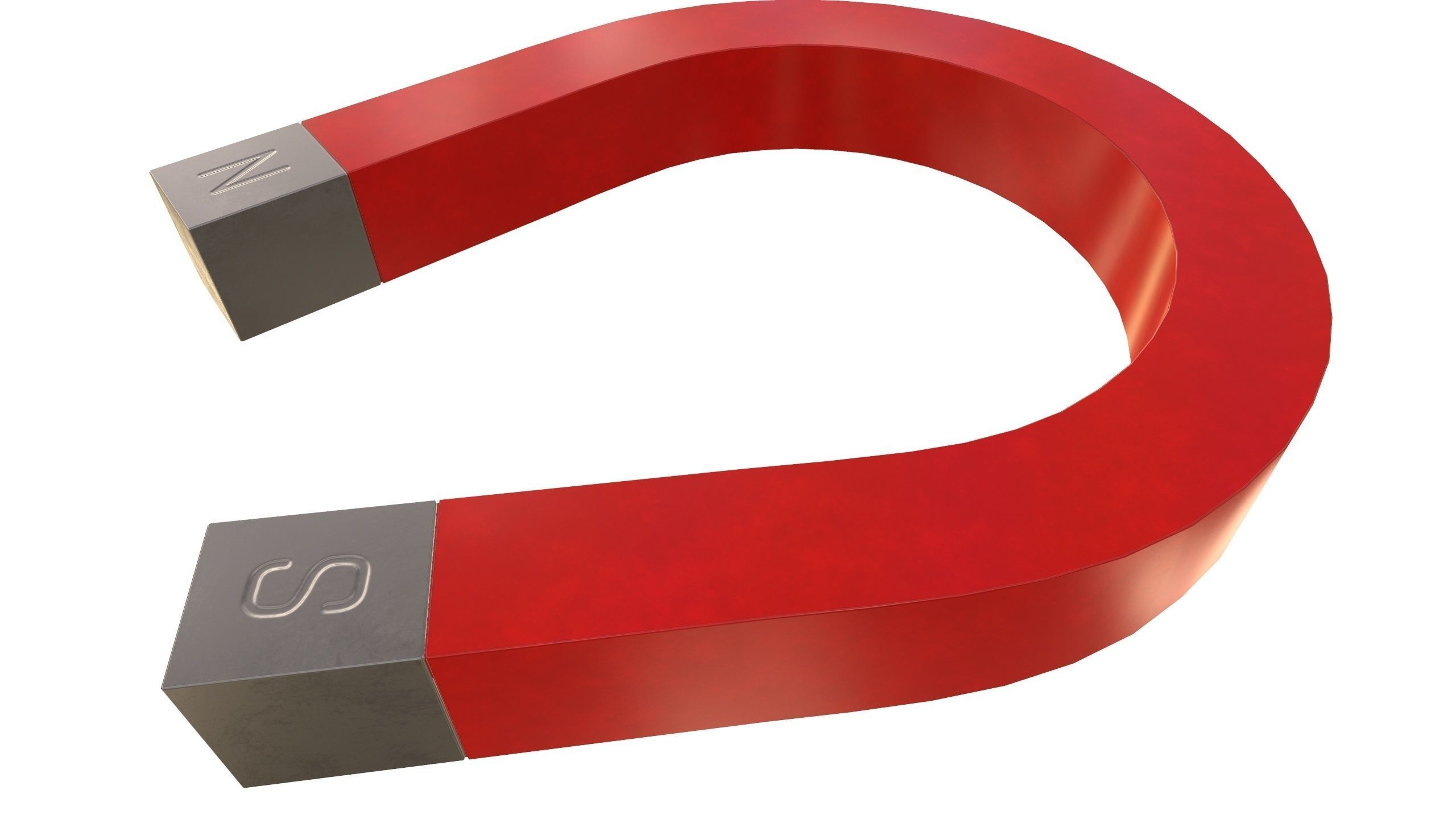 3D model Horseshoe Magnet 3D Model PBR AR VR VR / AR / low-poly | CGTrader