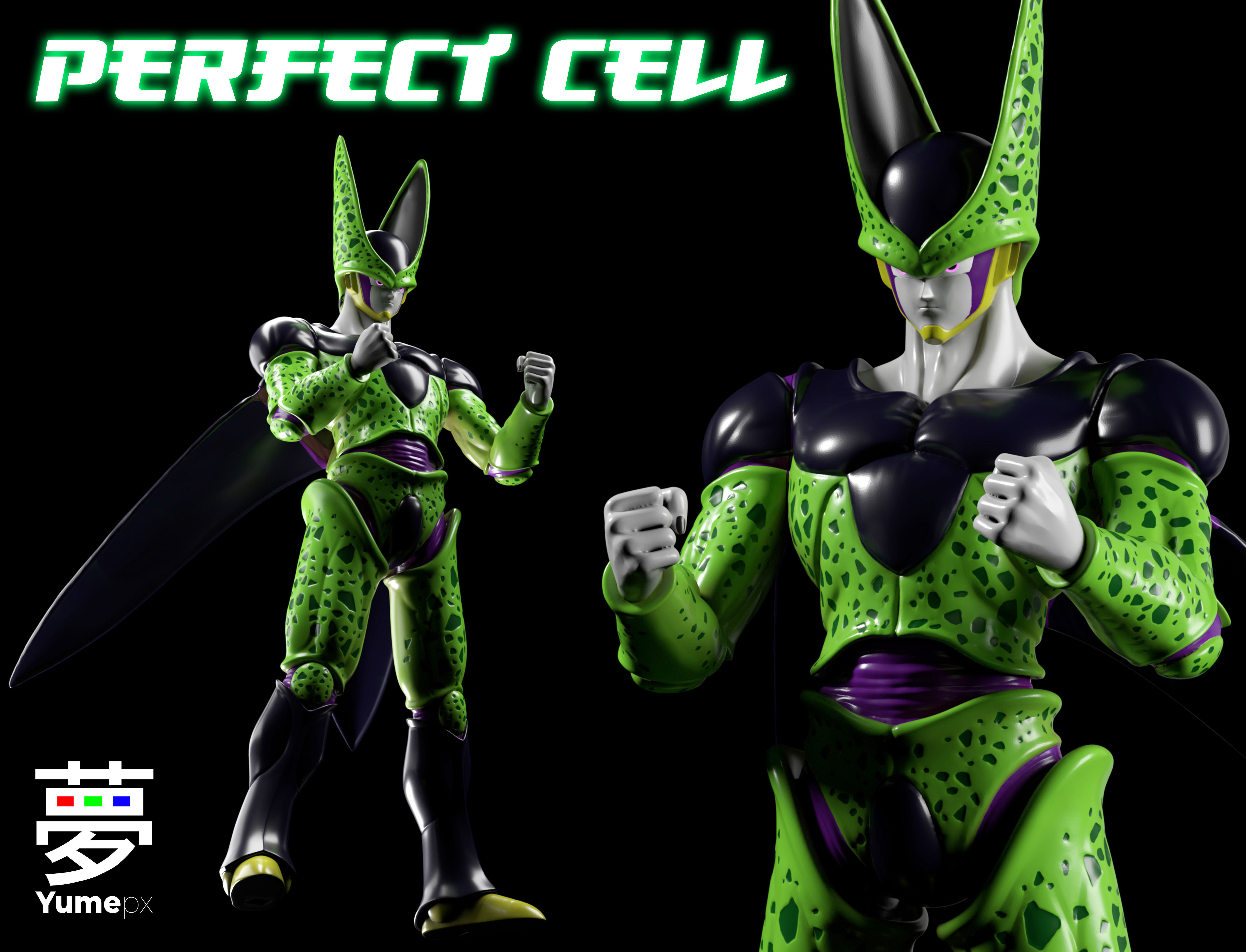Perfect Cell - Dragonball - Dragon ball z 3D model | CGTrader