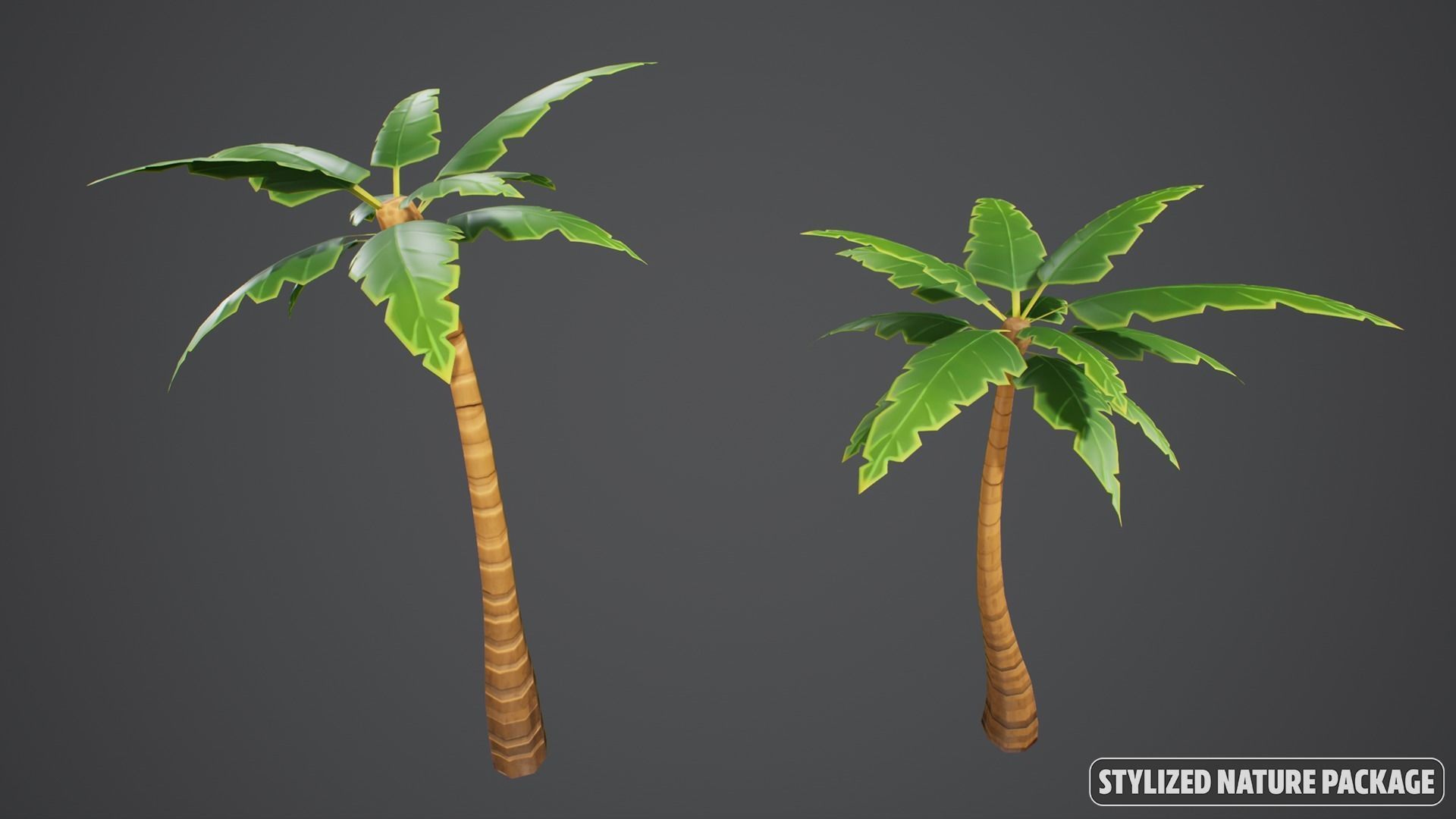 3D model Stylized Nature Package VR / AR / low-poly | CGTrader
