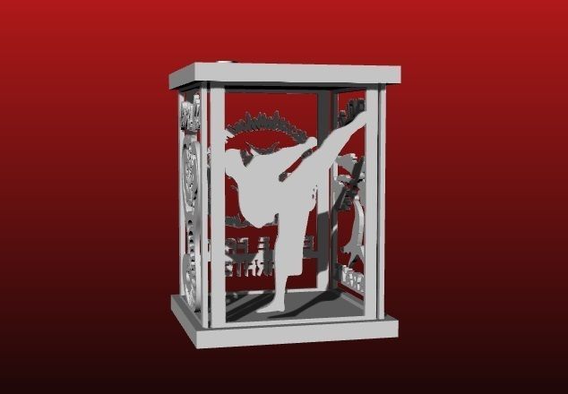 Cobra Kai Lamp 3D model 3D printable | CGTrader