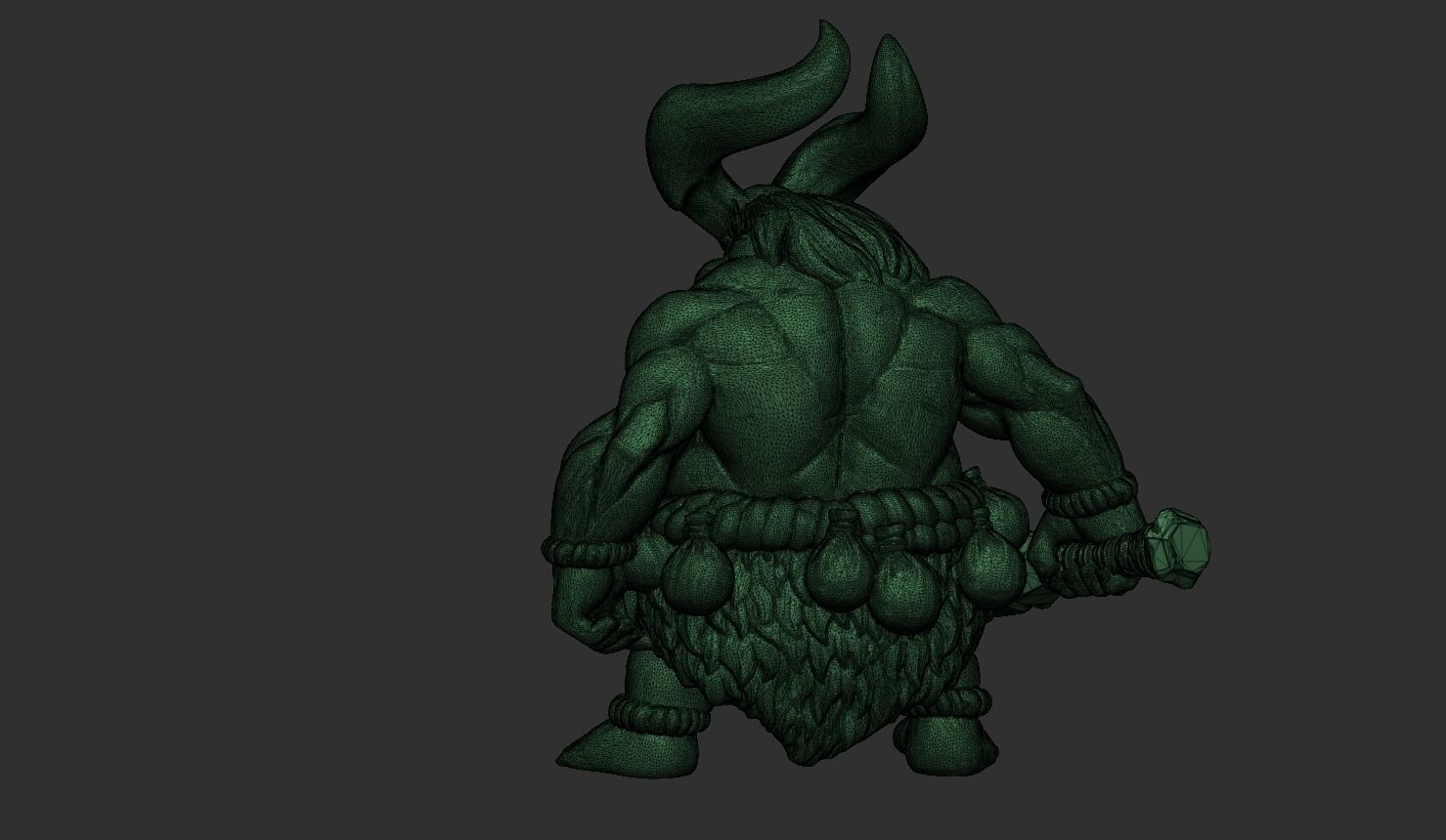 Furybound Clan - Bonesmasher 3D model 3D printable | CGTrader