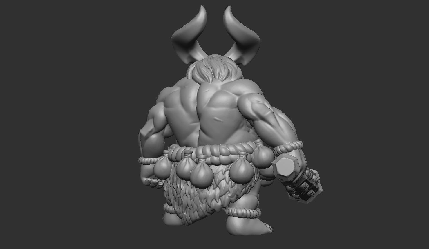 Furybound Clan - Bonesmasher 3D model 3D printable | CGTrader