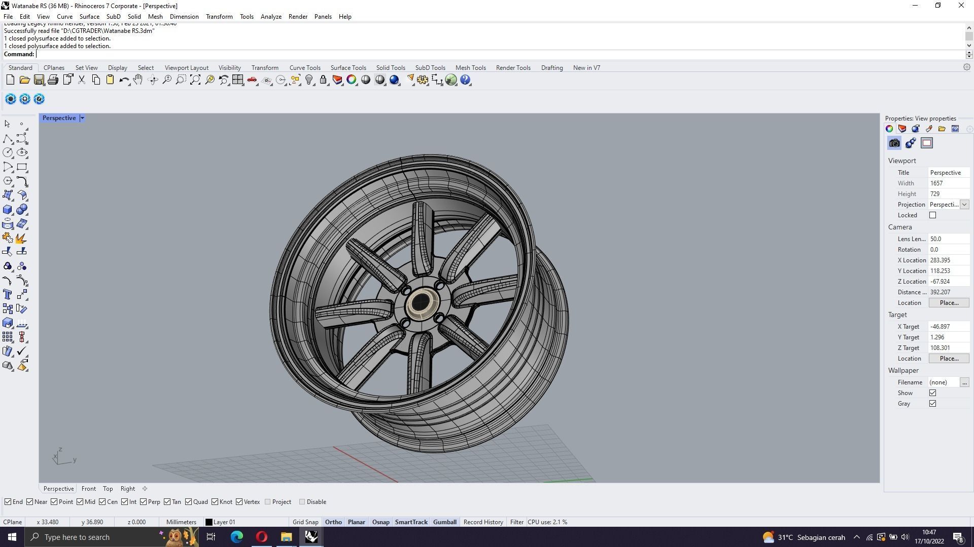 Watanabe RS 3D model | CGTrader