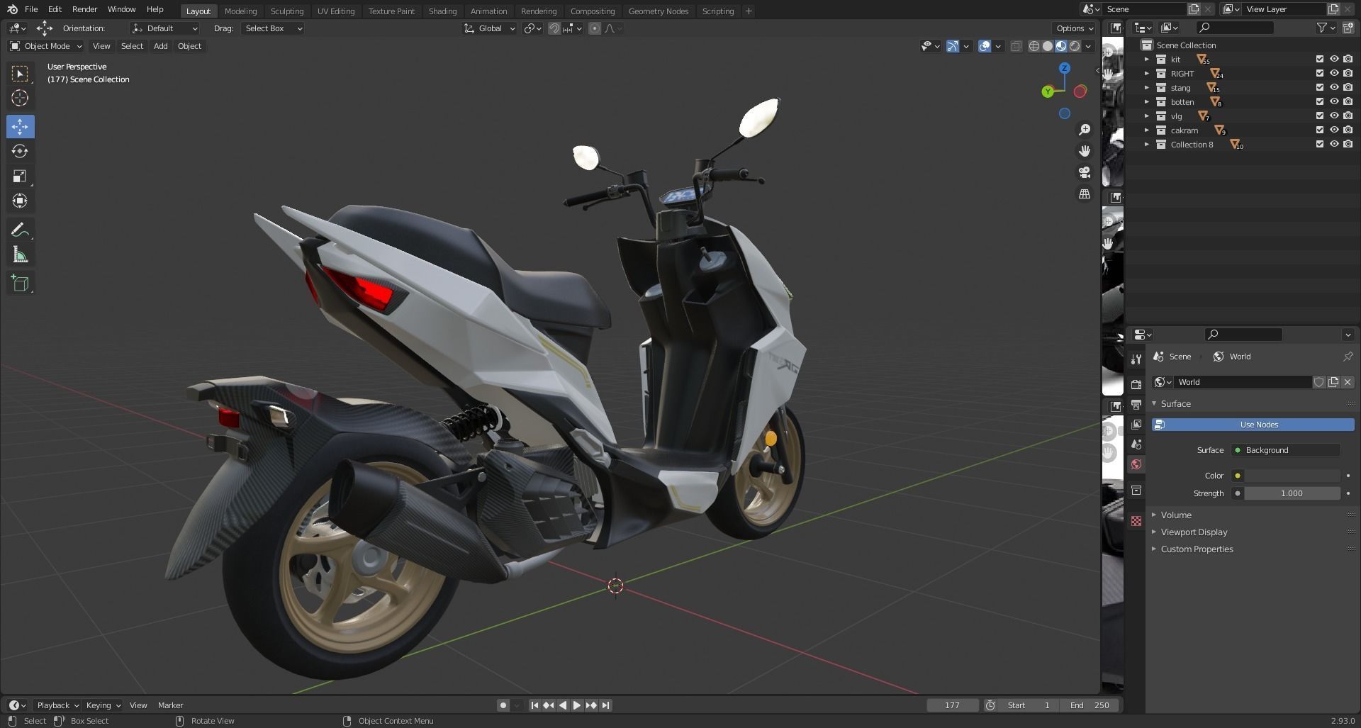 3D model SYM DRT BT VR / AR / low-poly | CGTrader