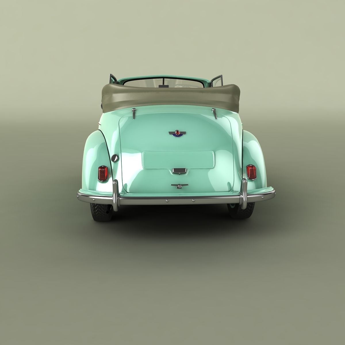 Morris Minor MM mk2 Cabrio 3D model | CGTrader
