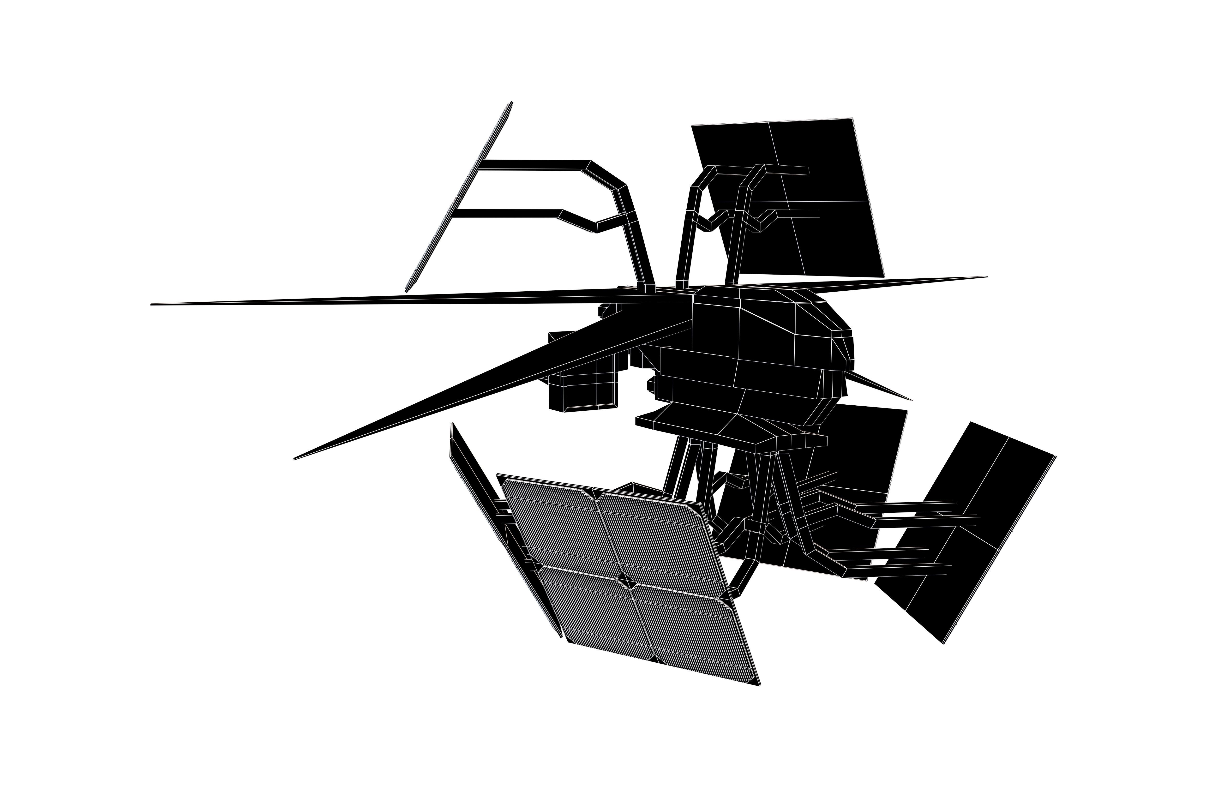 3D model Cartoon Sci Fi Ship v2 002 VR / AR / low-poly | CGTrader