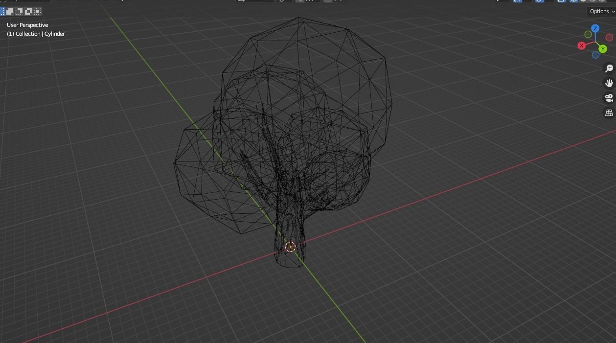 Low-poly Tree made of polygons free VR / AR / low-poly 3D model | CGTrader