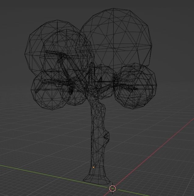Low-poly Tree made of polygons free VR / AR / low-poly 3D model | CGTrader