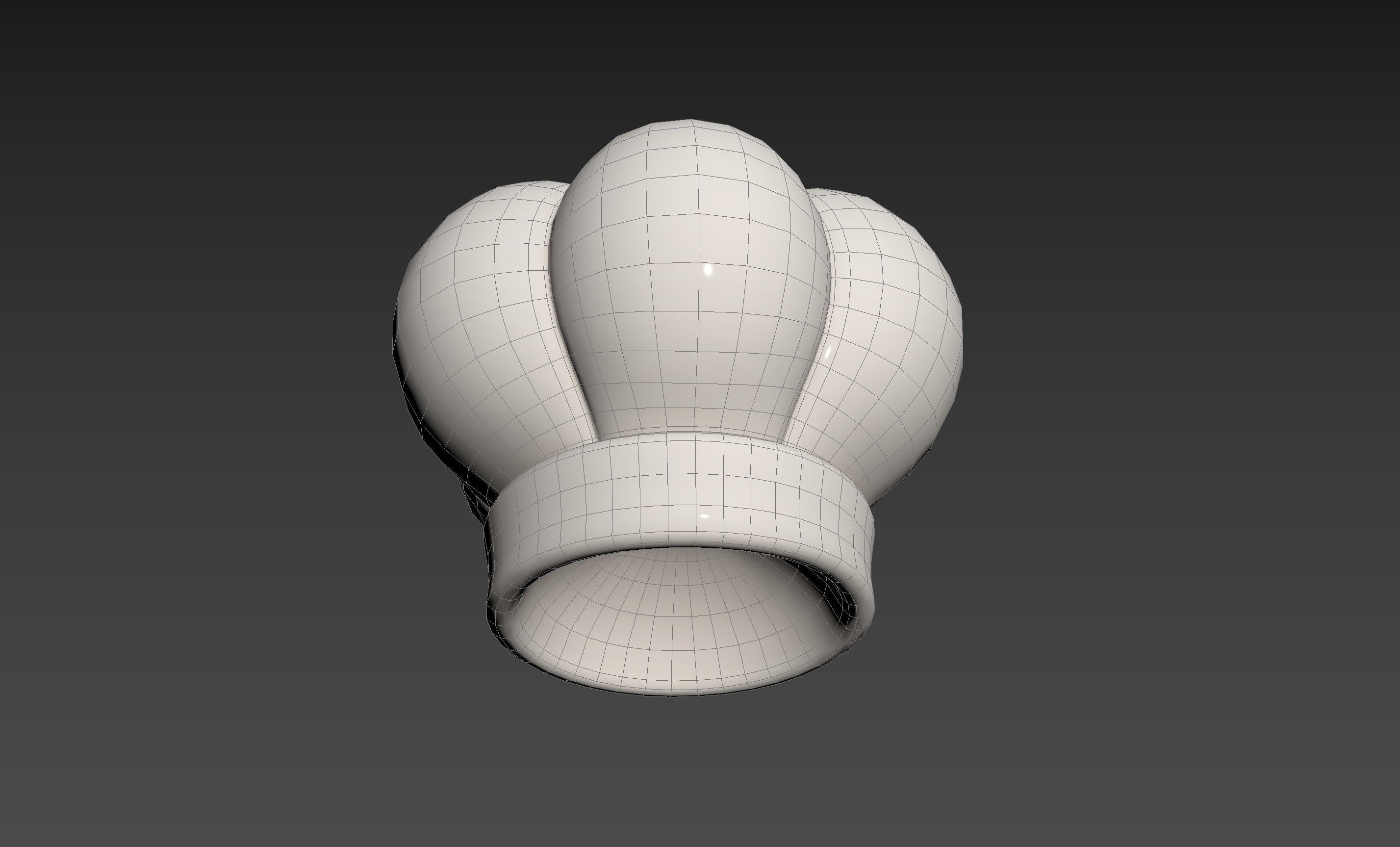 Hat006 Chef Hat 3D model | CGTrader