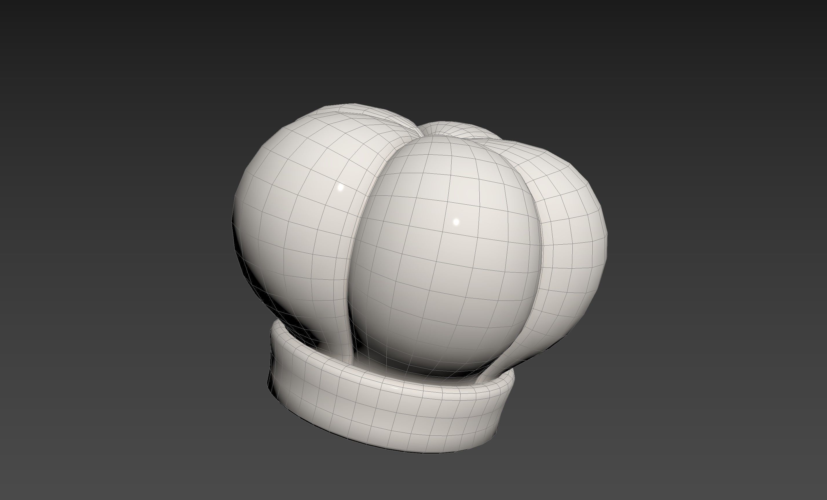 Hat006 Chef Hat 3D model | CGTrader