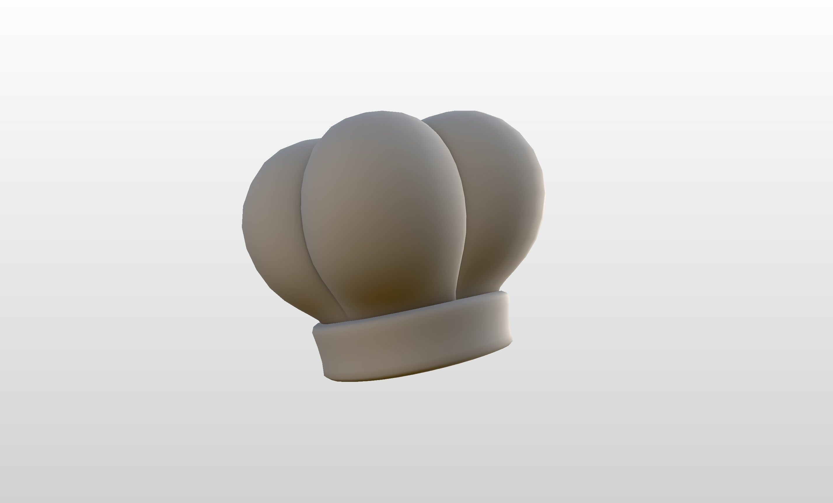Hat006 Chef Hat 3D model | CGTrader