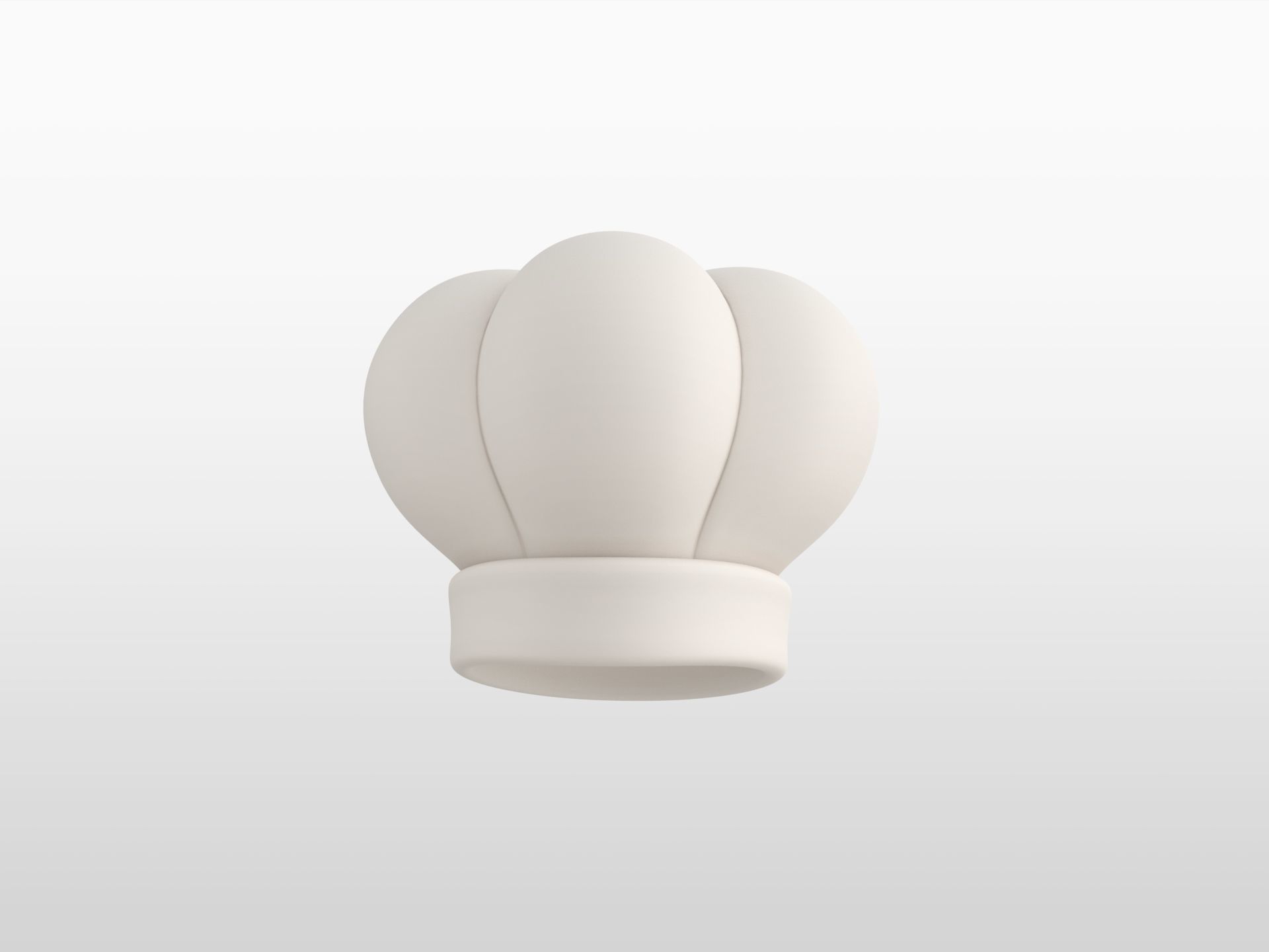 Hat006 Chef Hat 3D model | CGTrader
