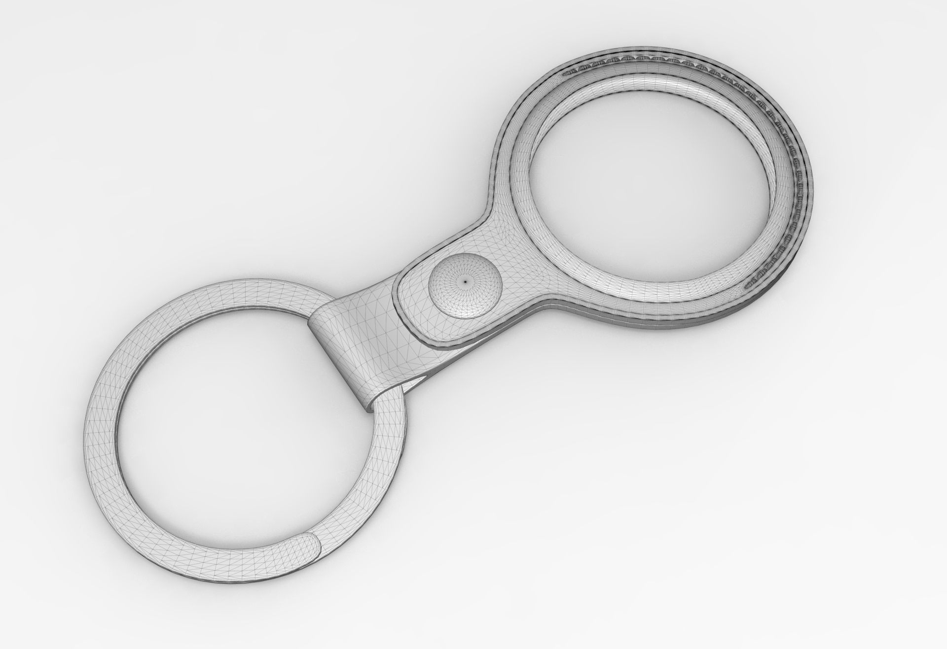 3D model AirTag Keychain VR / AR / low-poly | CGTrader